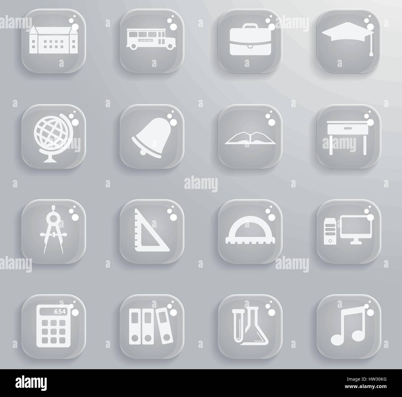 School simply symbol for web icons and user interface Stock Vector ...