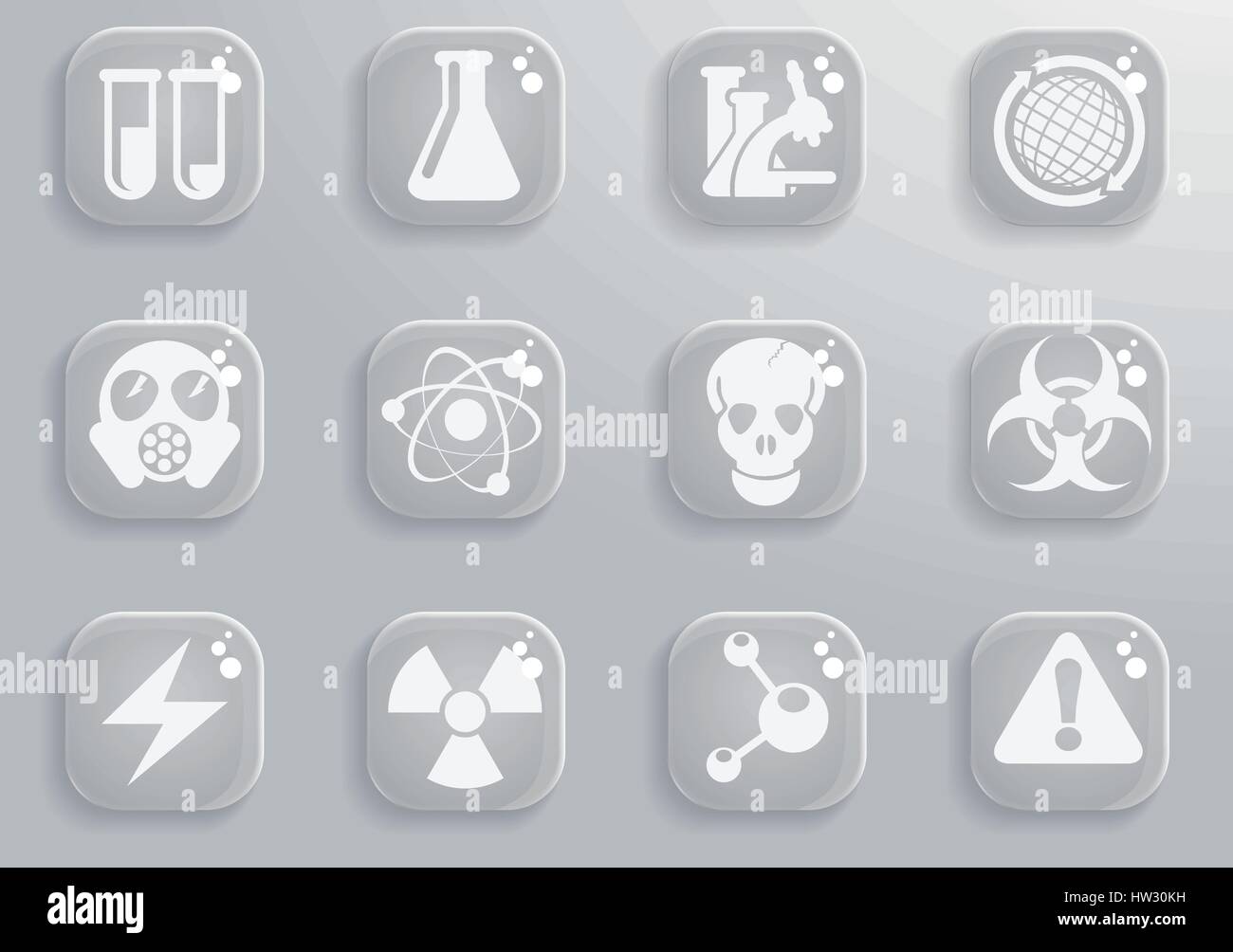 science symbols for web icons and user interface Stock Vector Image ...