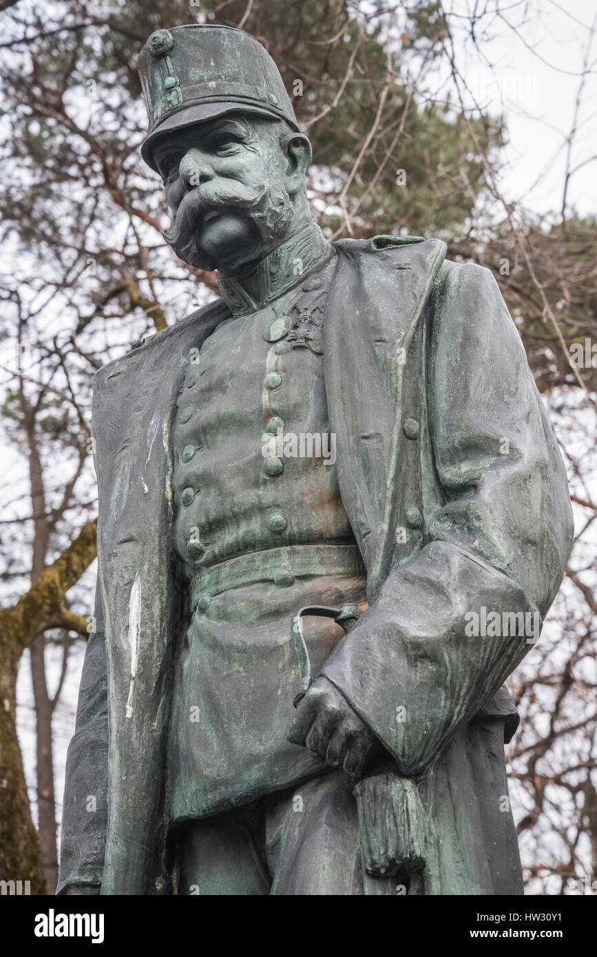 Statue of the late Austrian Emperor Kaiser Franz Josef Stock Photo - Alamy
