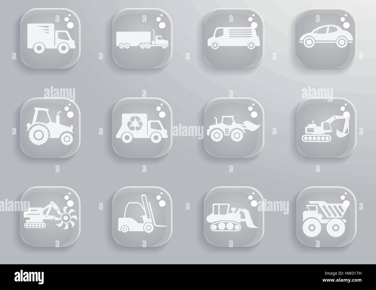 Transportation simply icons for web and user interface Stock Vector ...