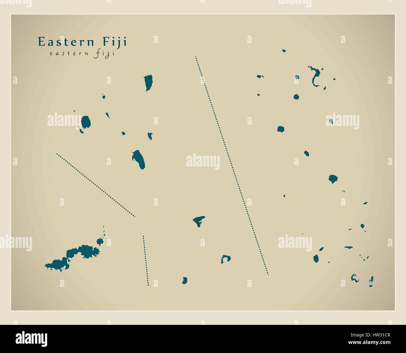 Map of fiji islands hi-res stock photography and images - Alamy