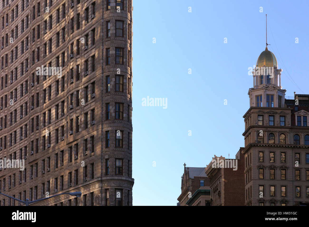 USA, New York, New York City, Manhattan, Flatiron Building Stock Photo ...