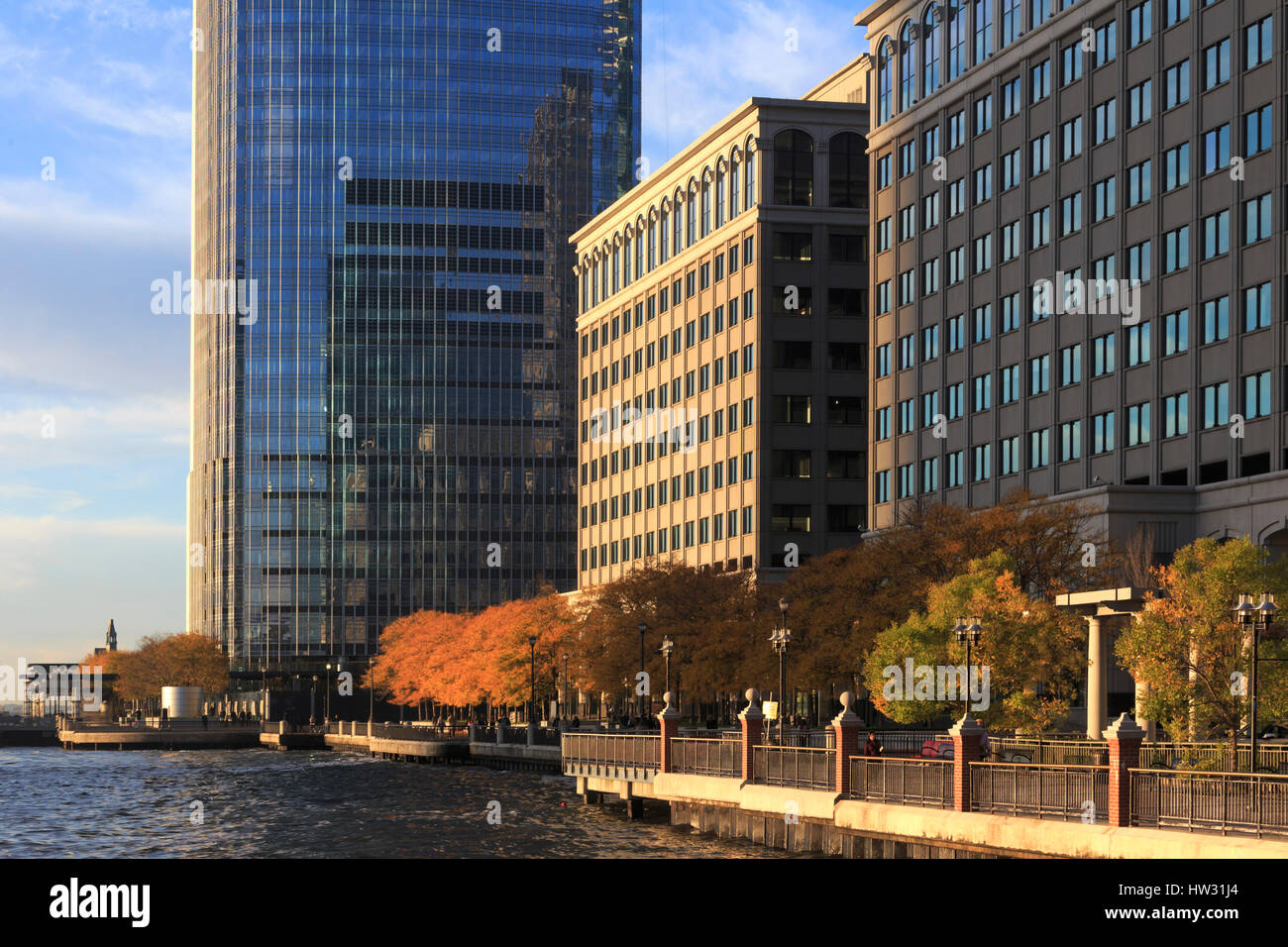 USA, New Jersey, Exchange Place Square Stock Photo - Alamy
