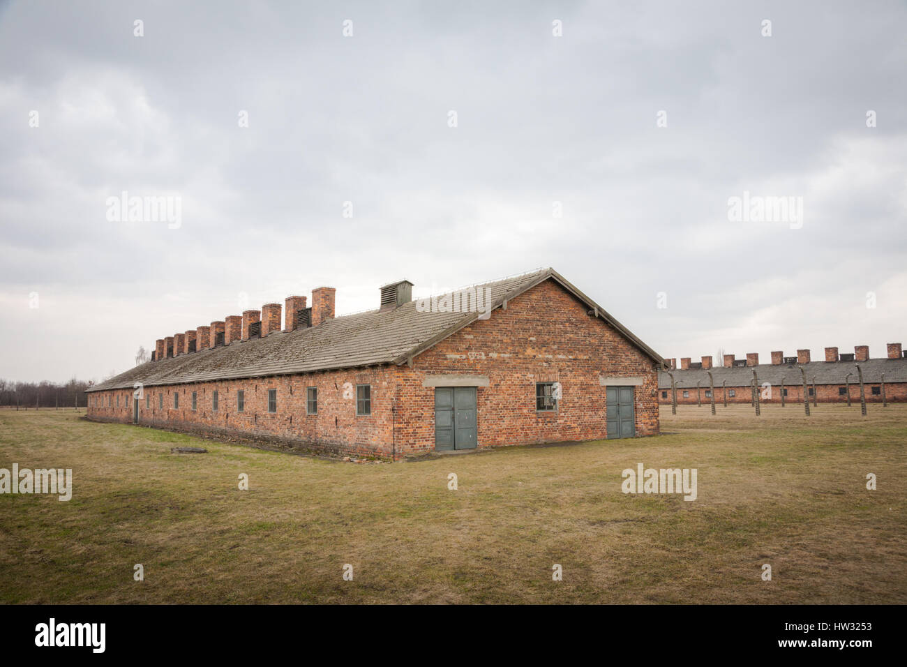 Buildings in nazi concentration camp hi-res stock photography and ...