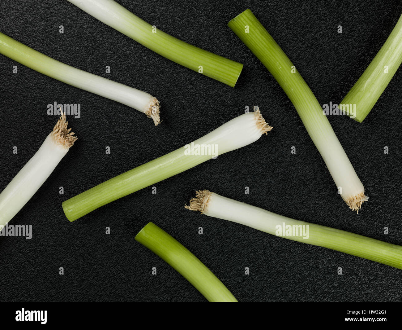 Uncooked spring onion hi-res stock photography and images - Alamy