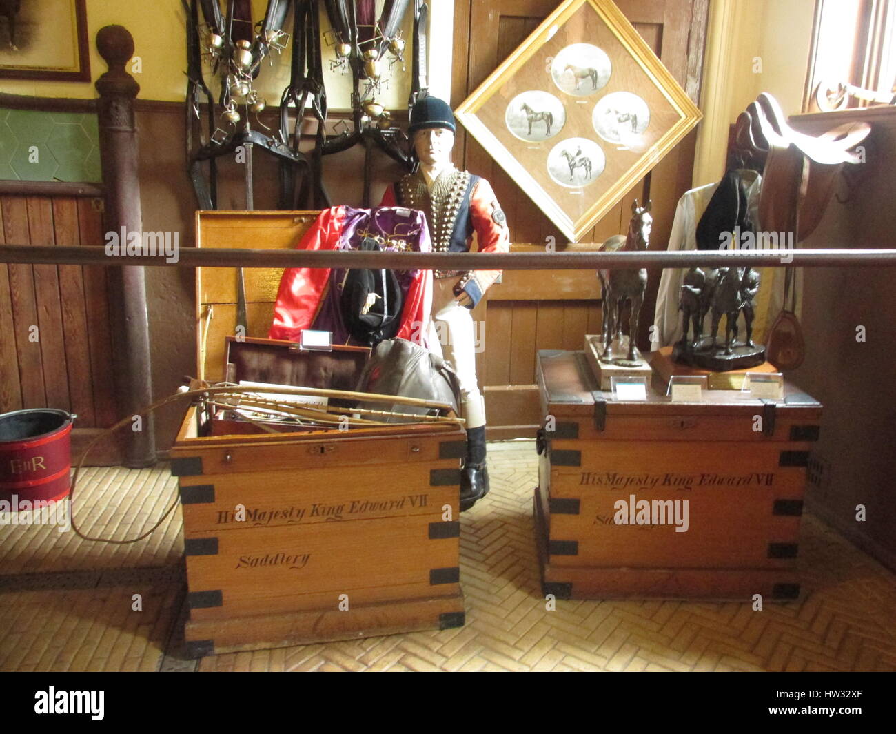 Objects and Items on display at the Sandringham House Museum, Norfolk ...