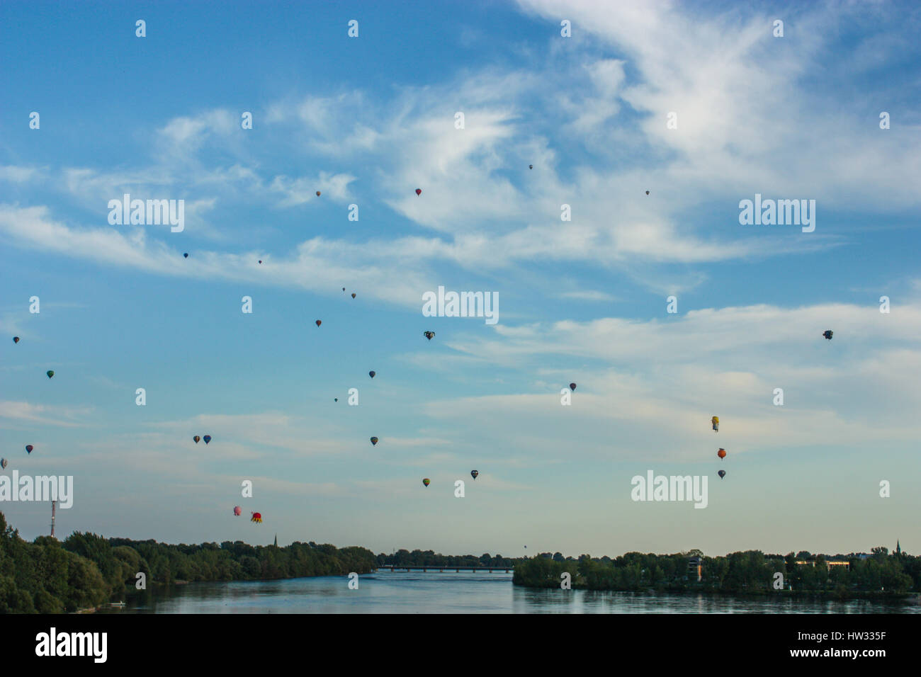 Hot air balloon festival quebec hi-res stock photography and images - Alamy