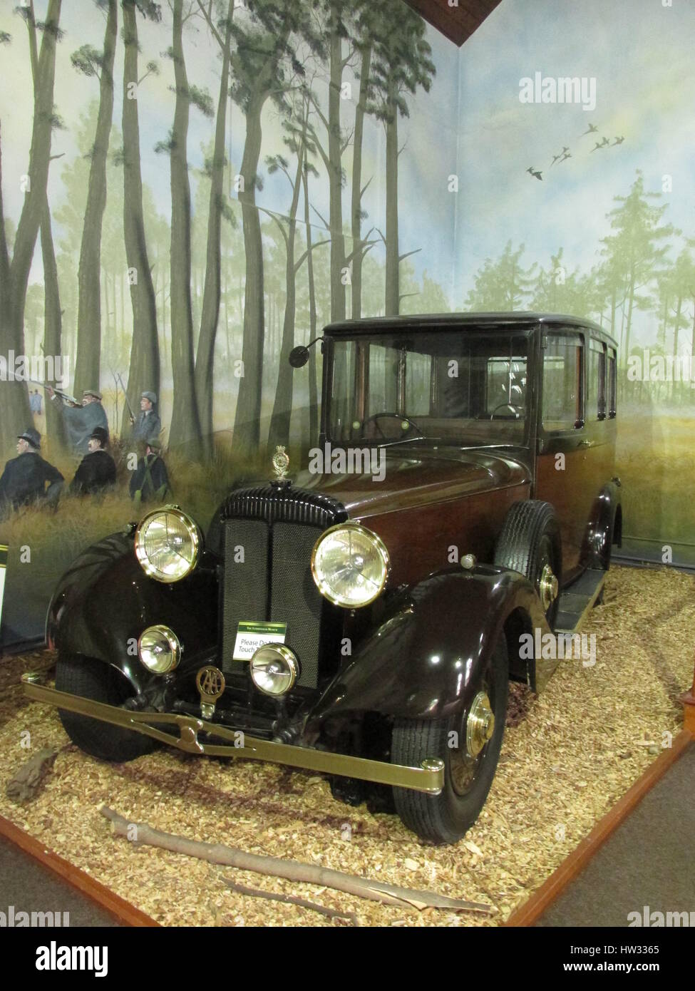 Sandringham House Museum, Norfolk. Inside there is a large collection ...