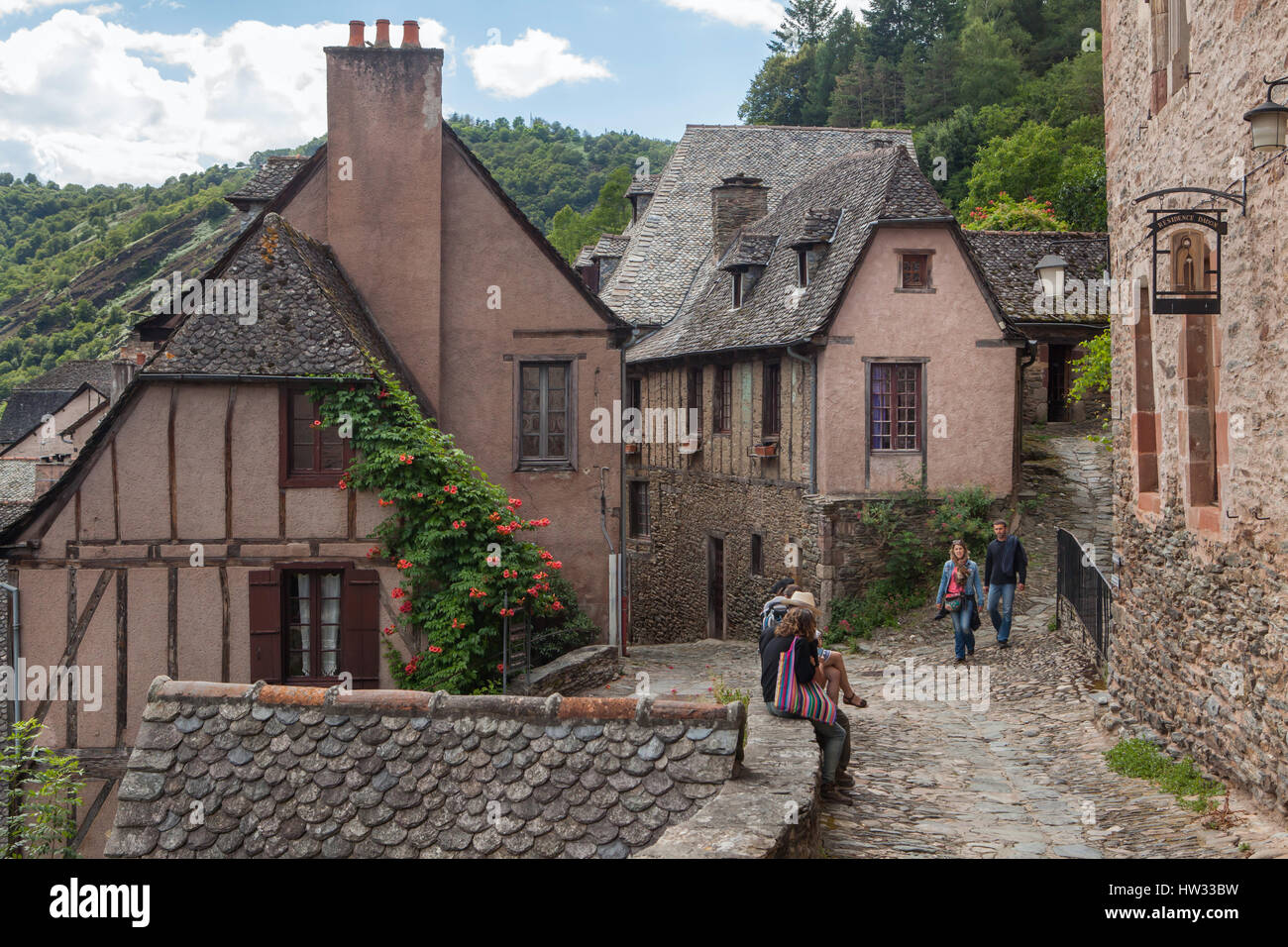 Conques en rouergue hi-res stock photography and images - Alamy