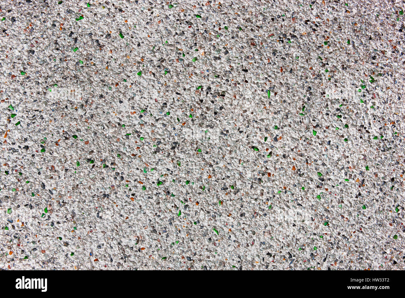 White plaster with transparent and colored glass stones Stock Photo - Alamy