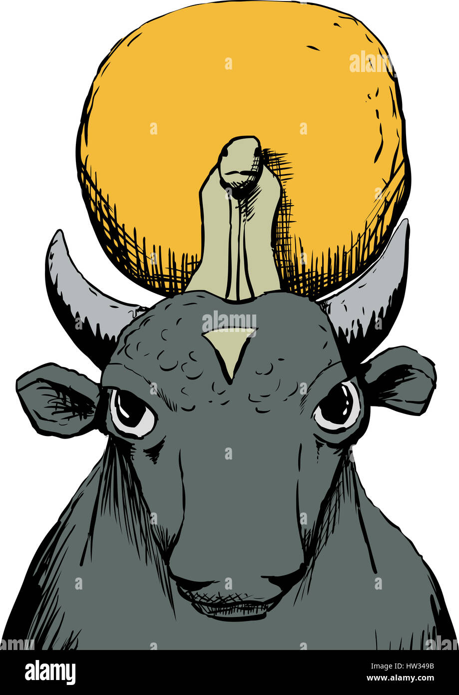 Apis the bull god hi-res stock photography and images - Alamy