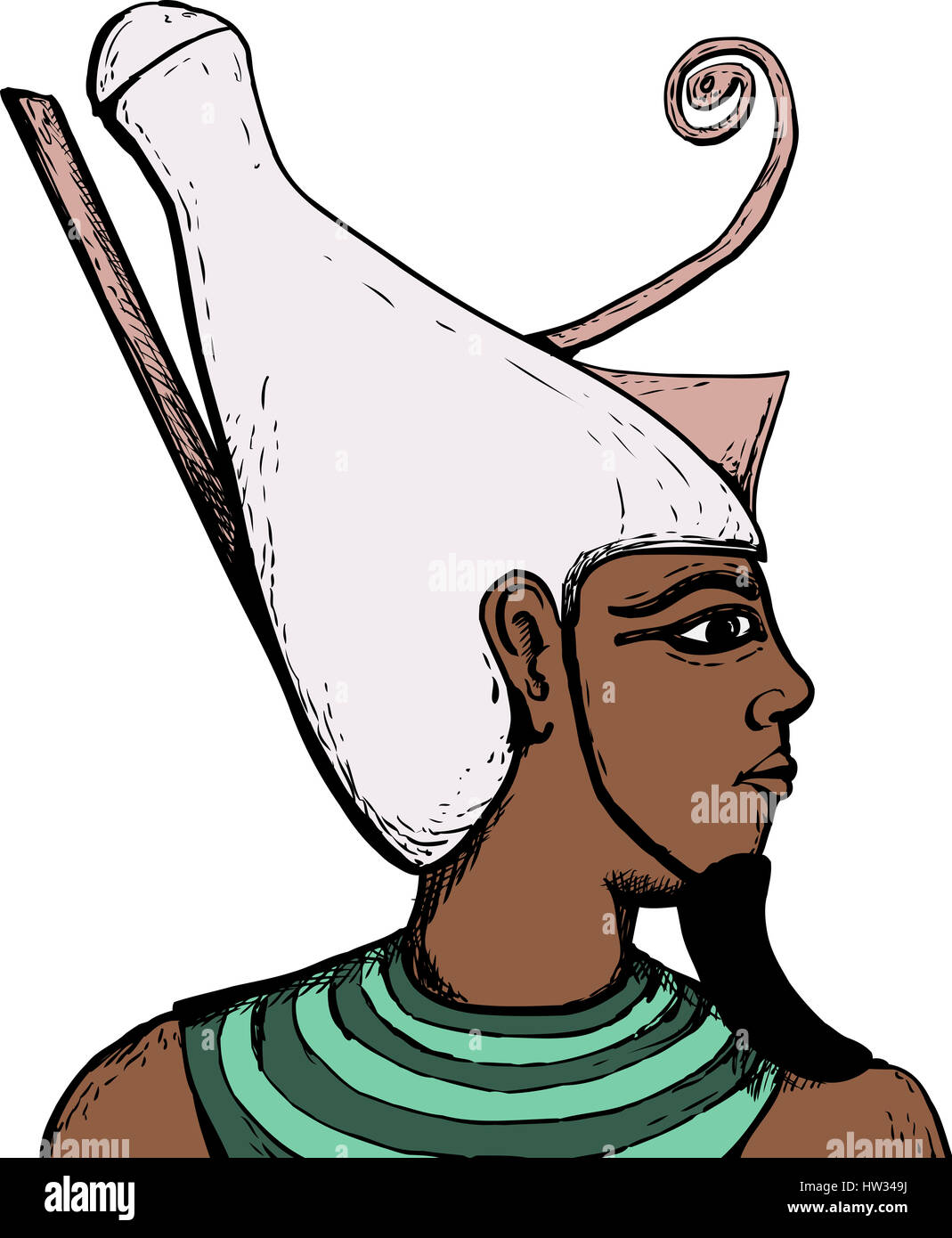 Ancient egyptian god atum hi-res stock photography and images - Alamy