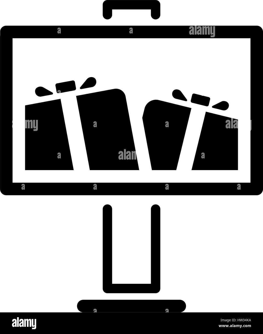 Outdoor billboard design Black and White Stock Photos & Images - Alamy