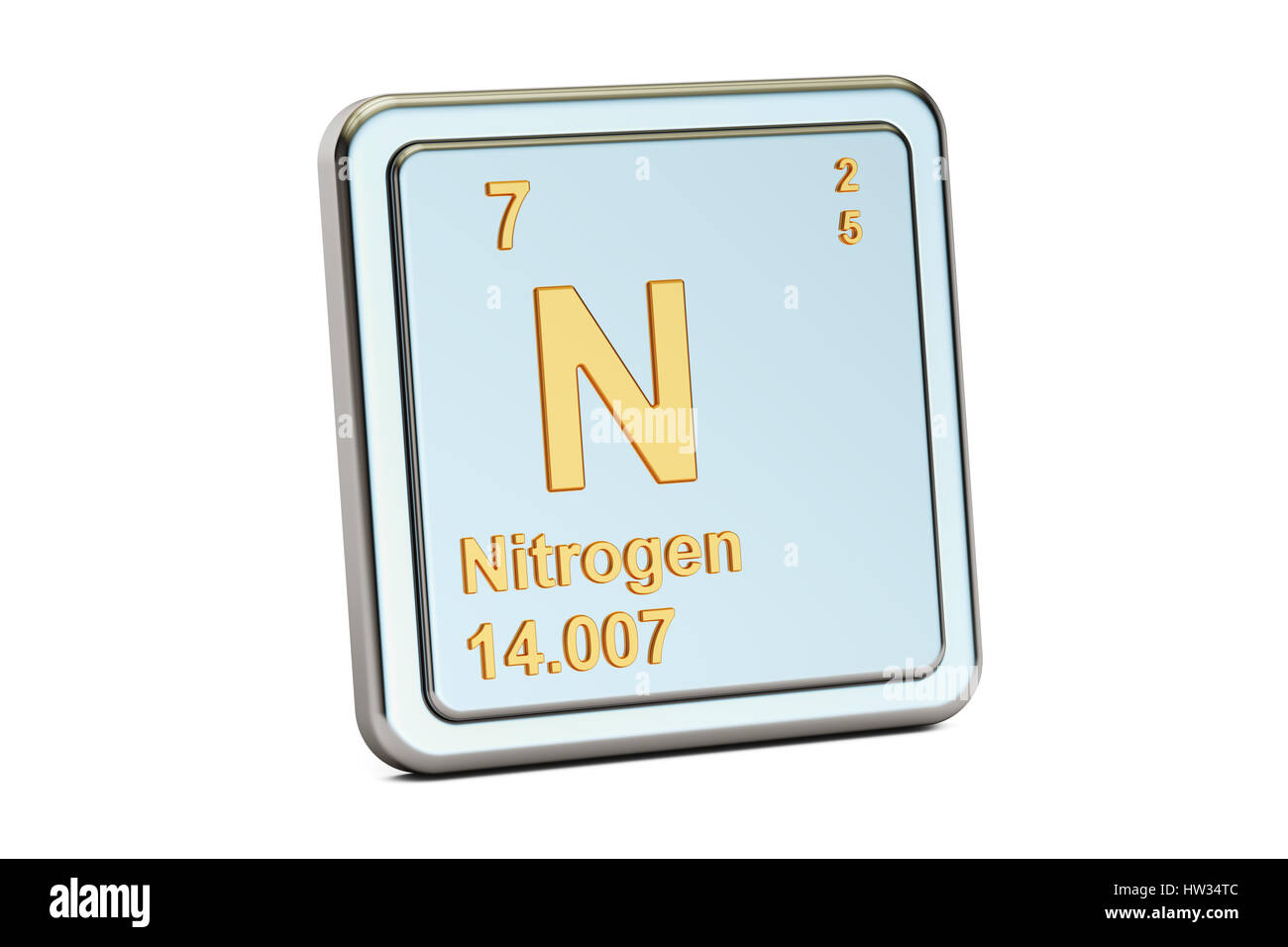 Chemical symbol n hi-res stock photography and images - Alamy