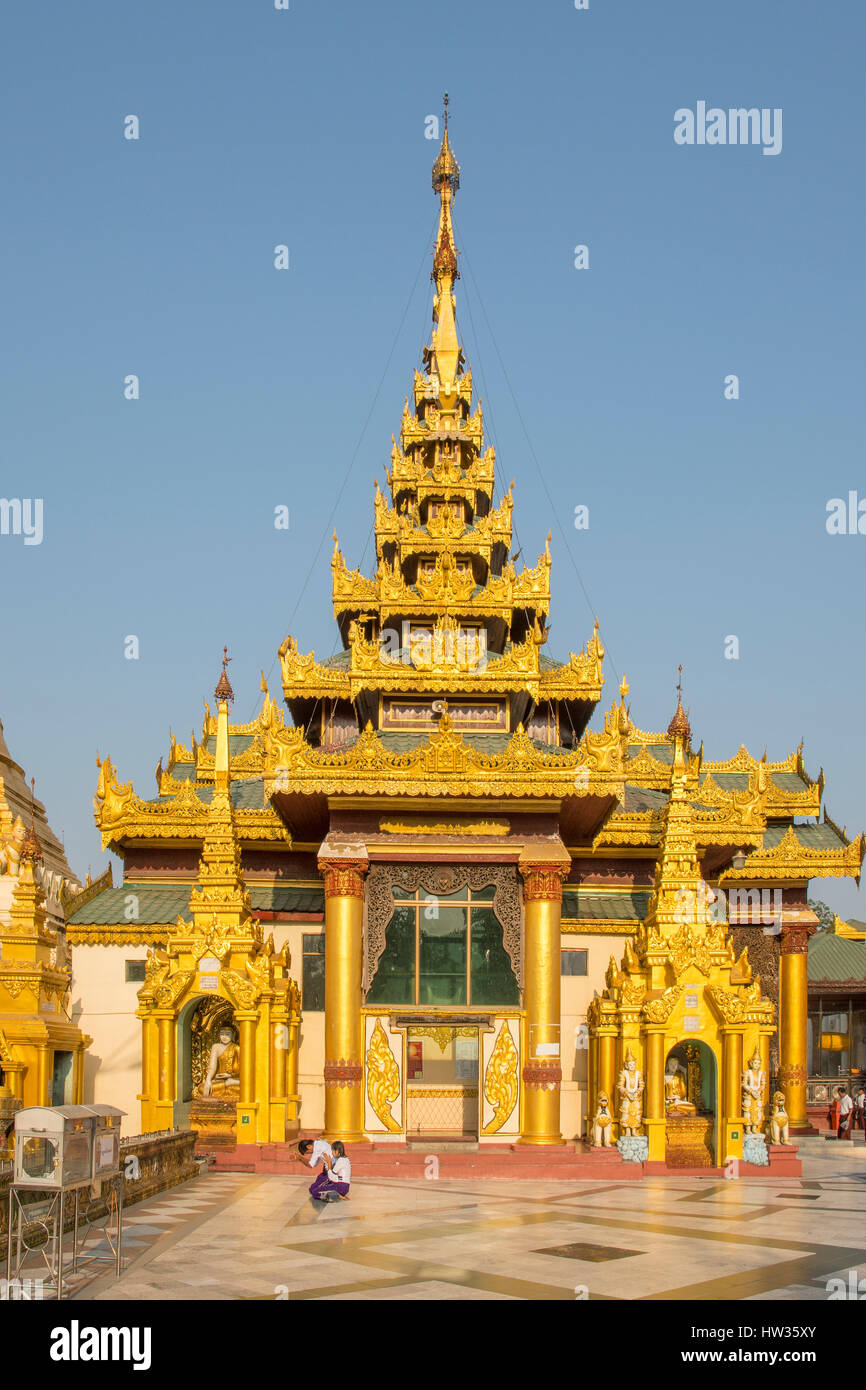Golden Temples Burma