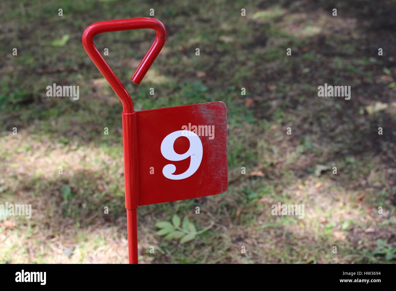 Hole number 9 hi-res stock photography and images - Alamy
