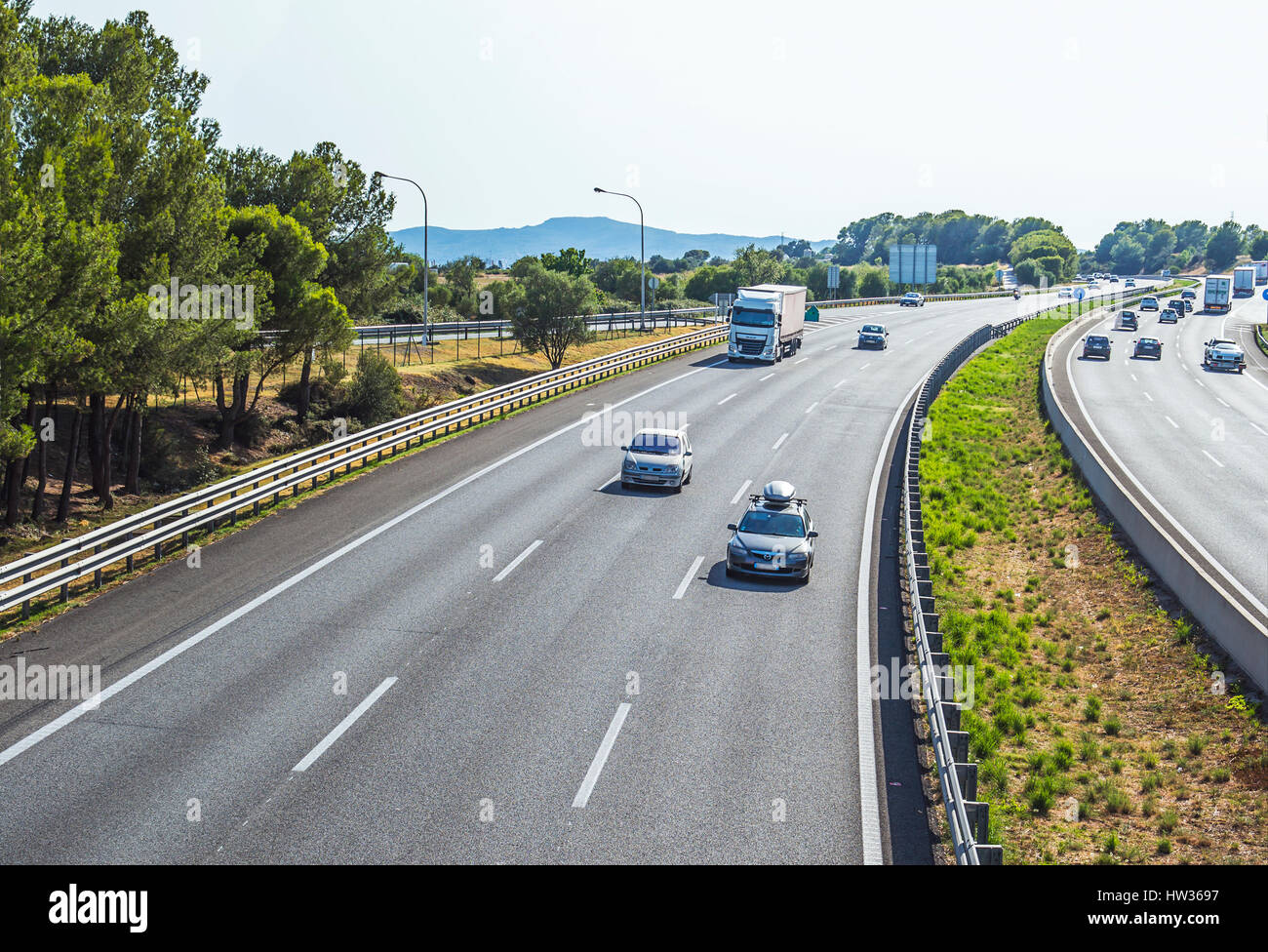 Highway maintenance vehicles hi-res stock photography and images - Alamy
