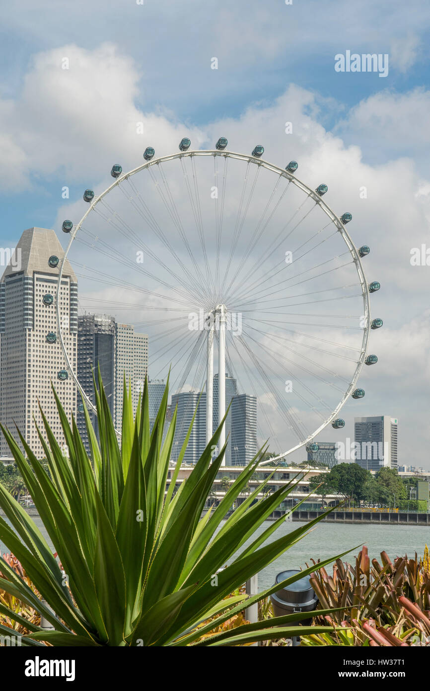 Wheel of singapore flyer hi-res stock photography and images - Alamy