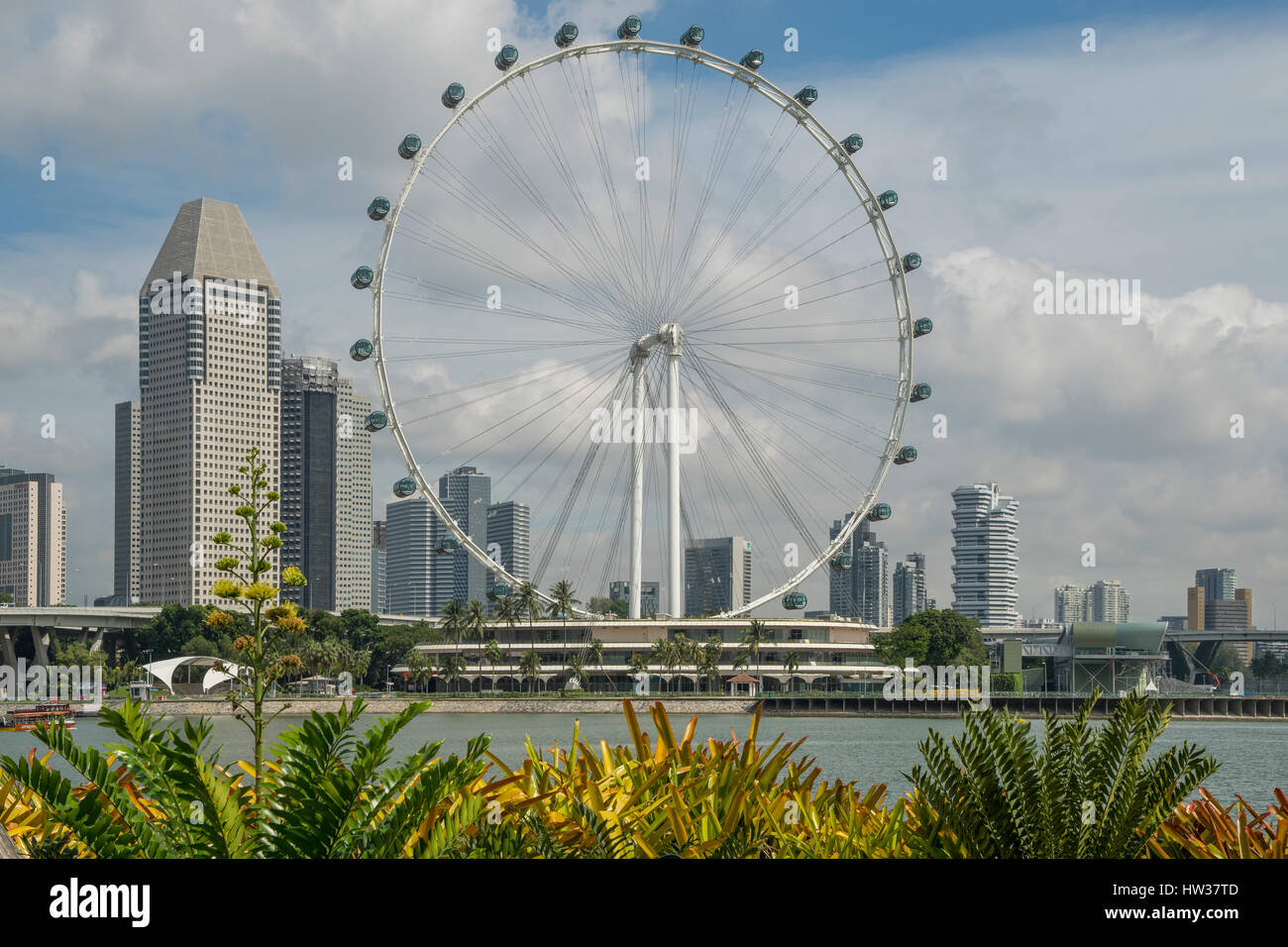 Flyer Wheel, Singapore Stock Photo - Alamy