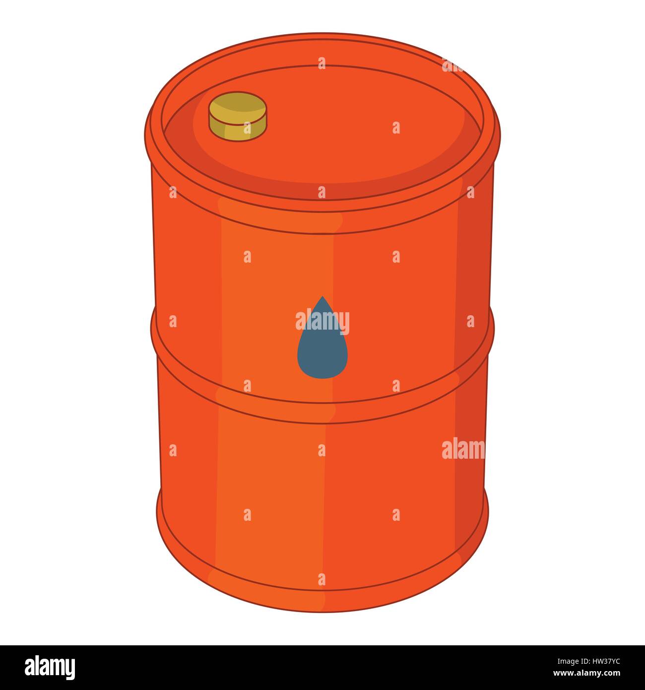 Oil barrel icon, cartoon style Stock Vector Image & Art - Alamy