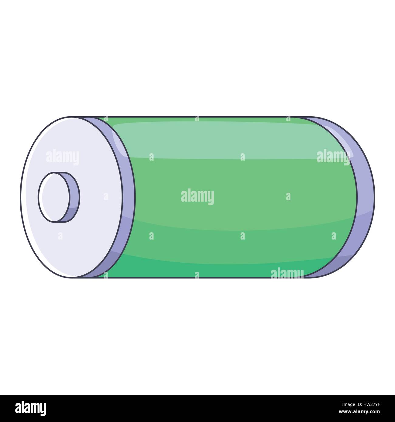Battery icon, cartoon style Stock Vector Image & Art - Alamy