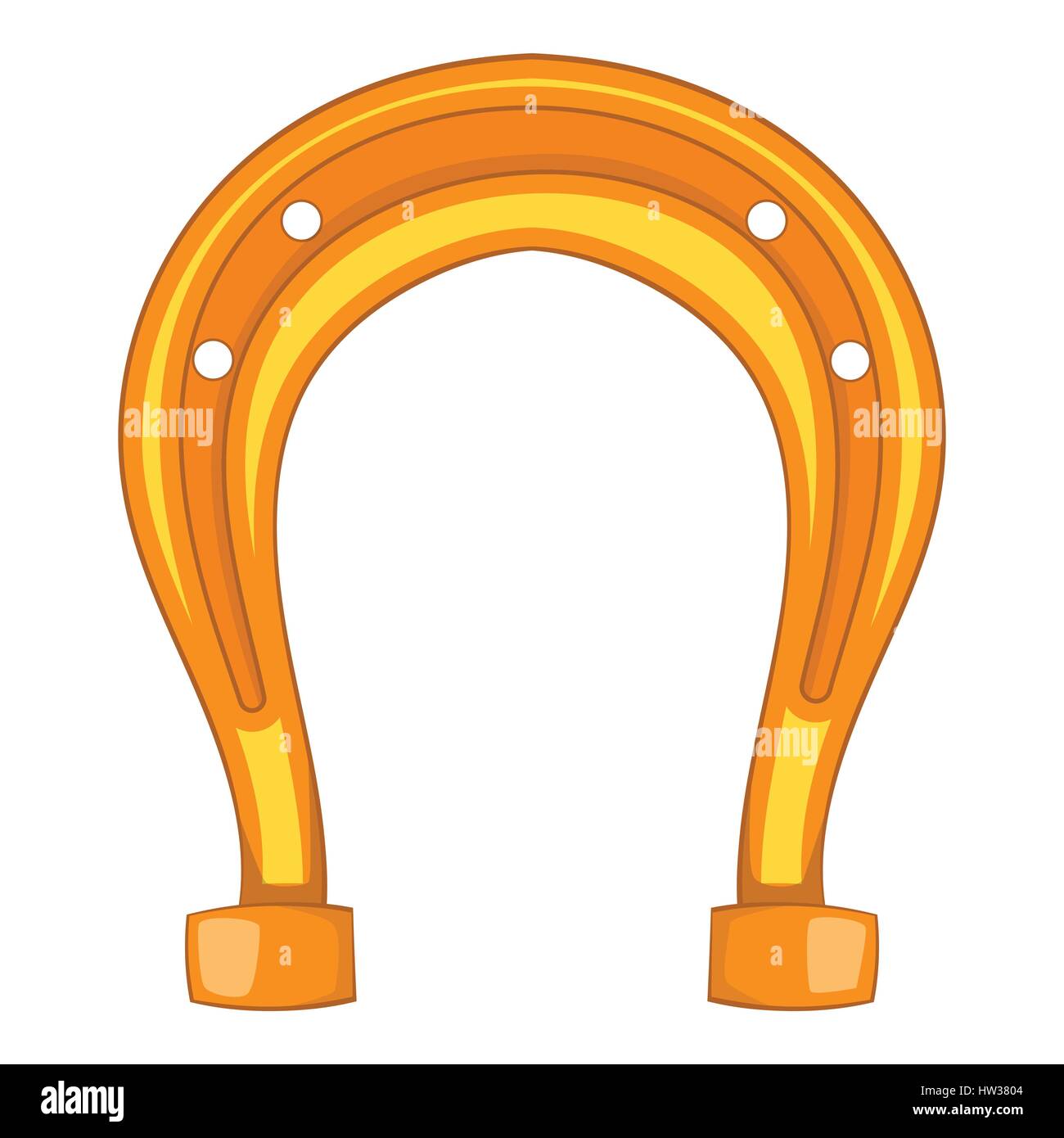 Horseshoe icon, cartoon style Stock Vector Image & Art - Alamy
