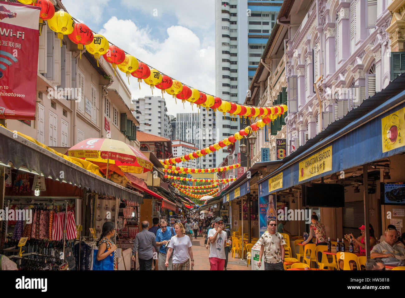 Singapore chinatown heritage hi-res stock photography and images - Alamy