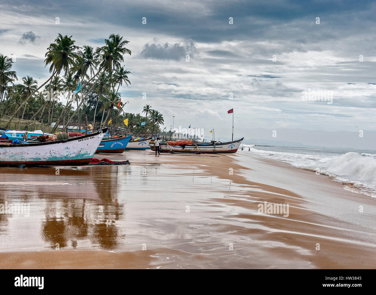 Kolva beach hi-res stock photography and images - Alamy