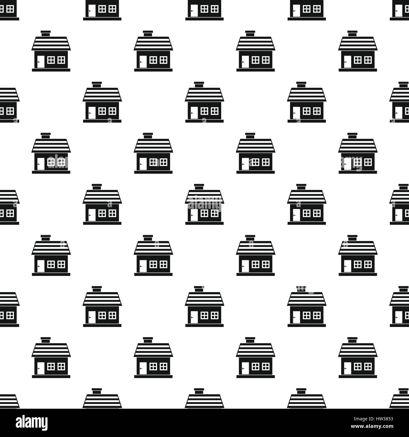 One storey house pattern hi-res stock photography and images - Alamy