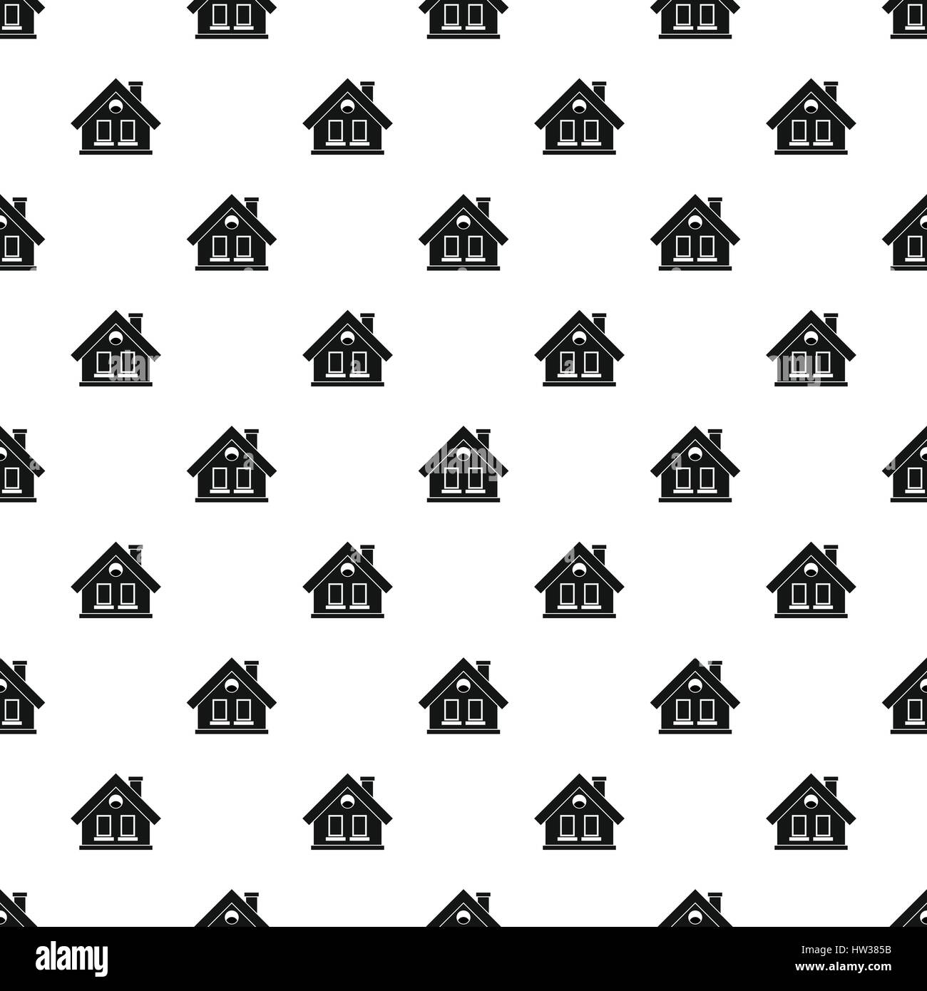 House pattern, simple style Stock Vector Image & Art - Alamy