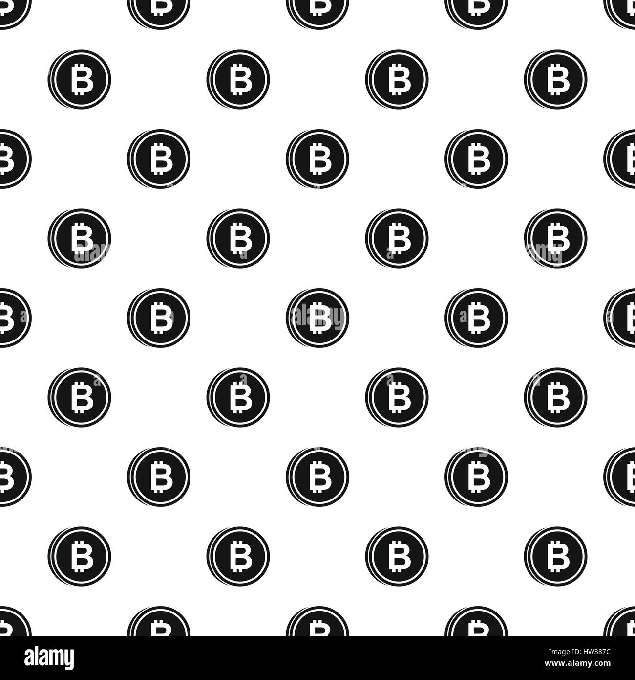 Bitcoin sign pattern seamless Black and White Stock Photos & Images - Alamy