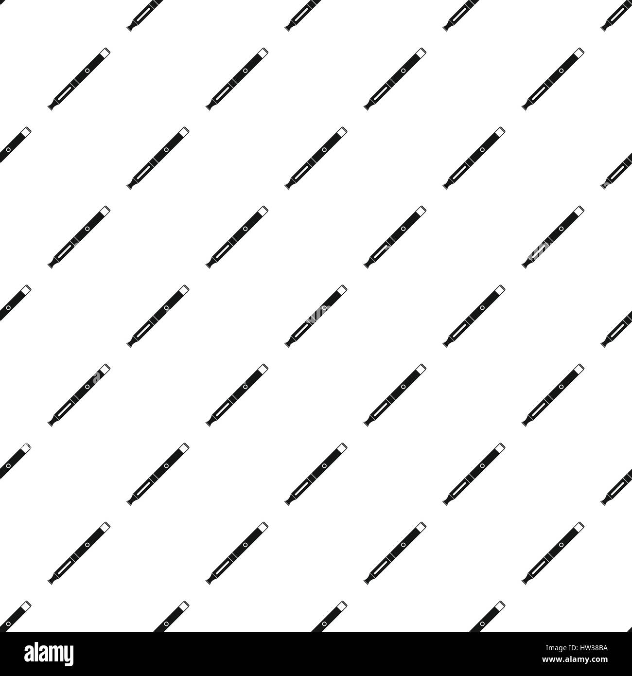 Modern electronic cigarette pattern, simple style Stock Vector Image ...