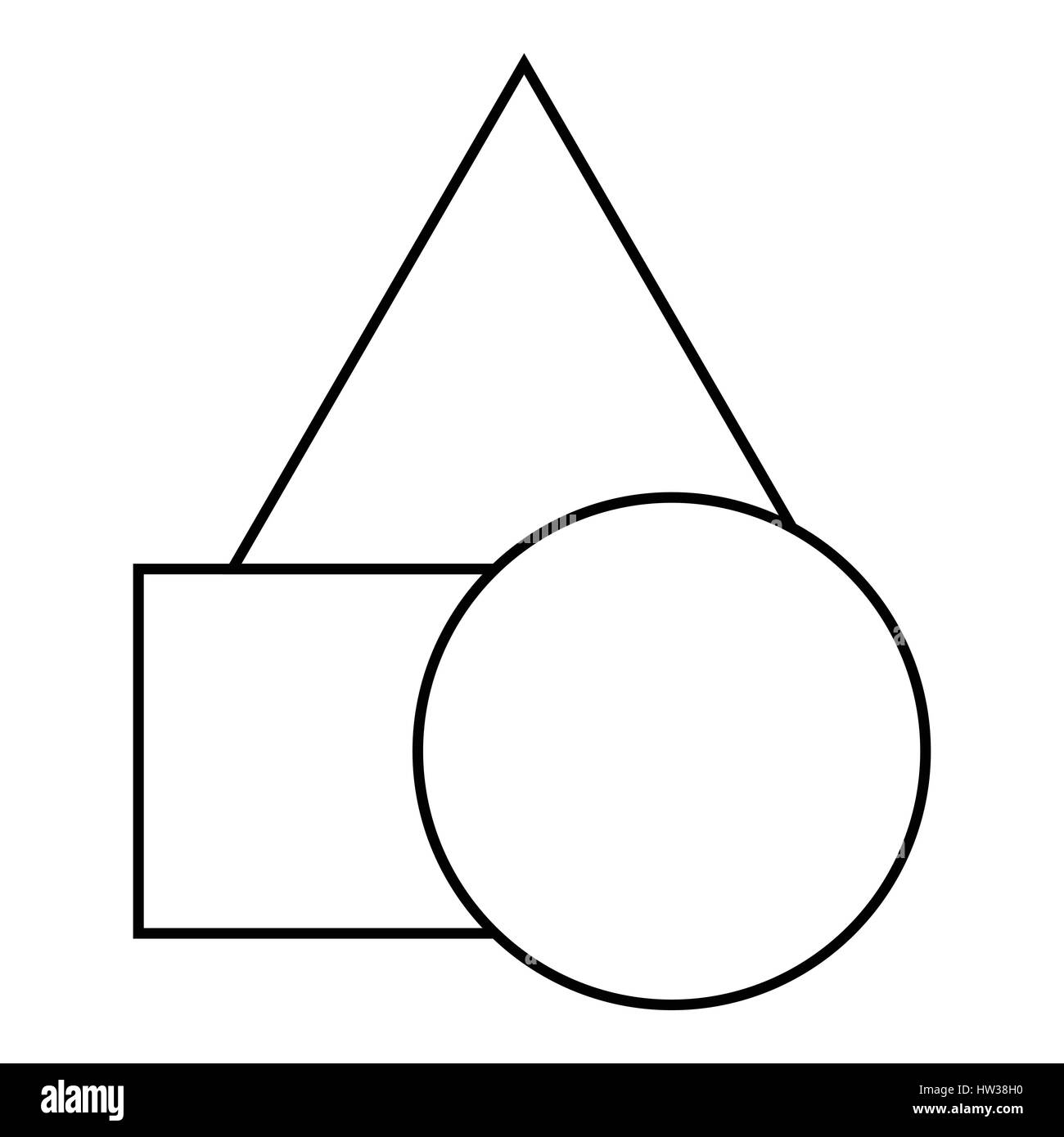 Box of bricks icon, outline style Stock Vector Image & Art - Alamy