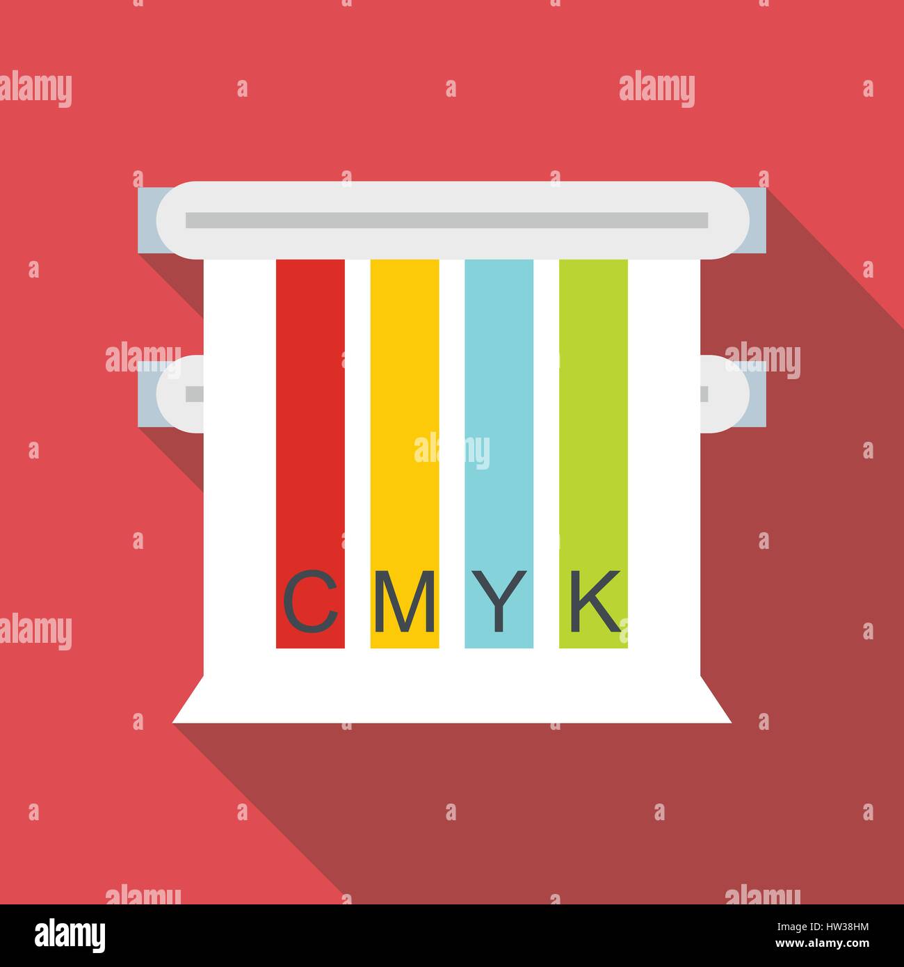 The orange picker Stock Vector Images - Alamy