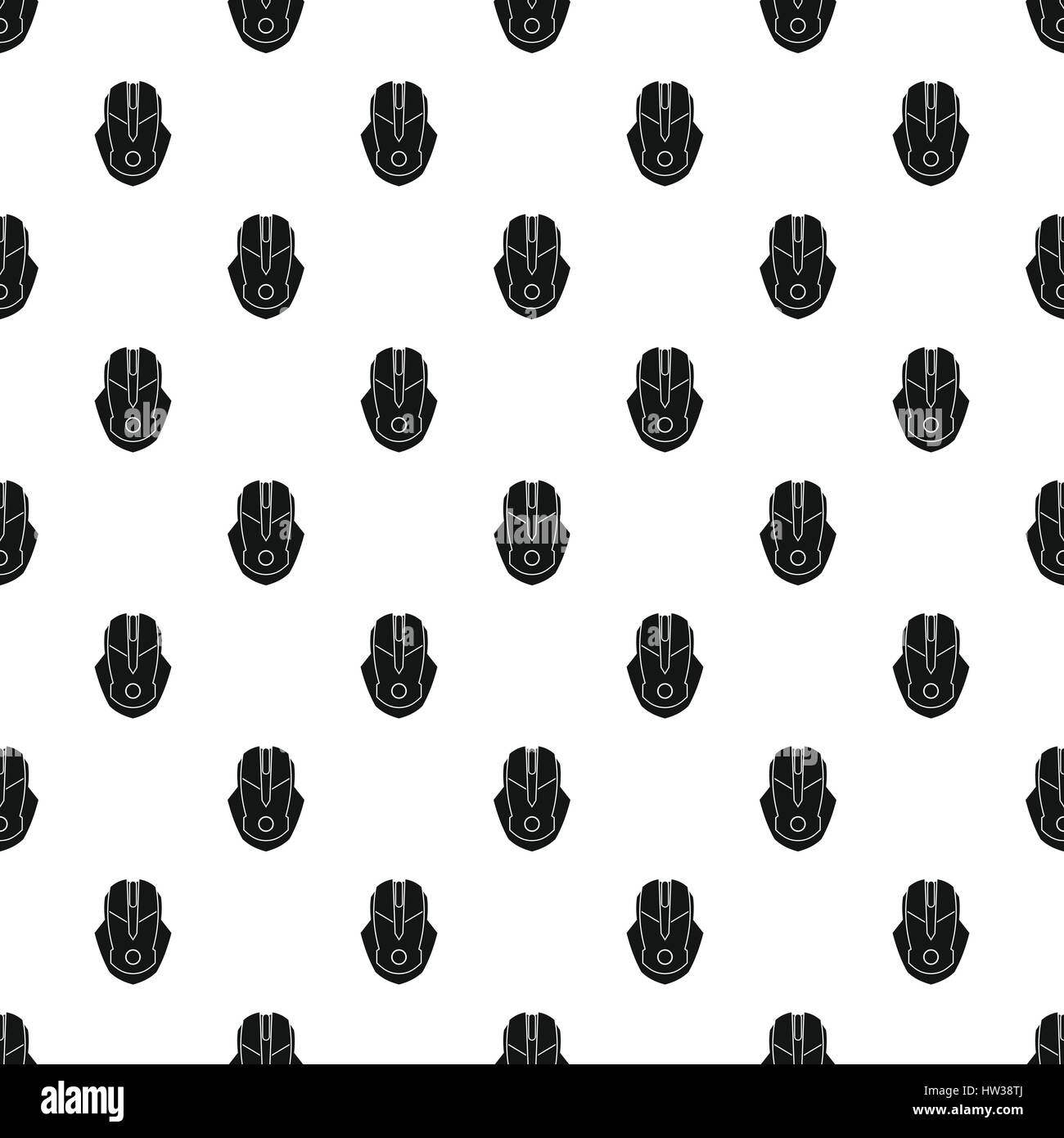 Computer mouse pattern, simple style Stock Vector Image & Art - Alamy