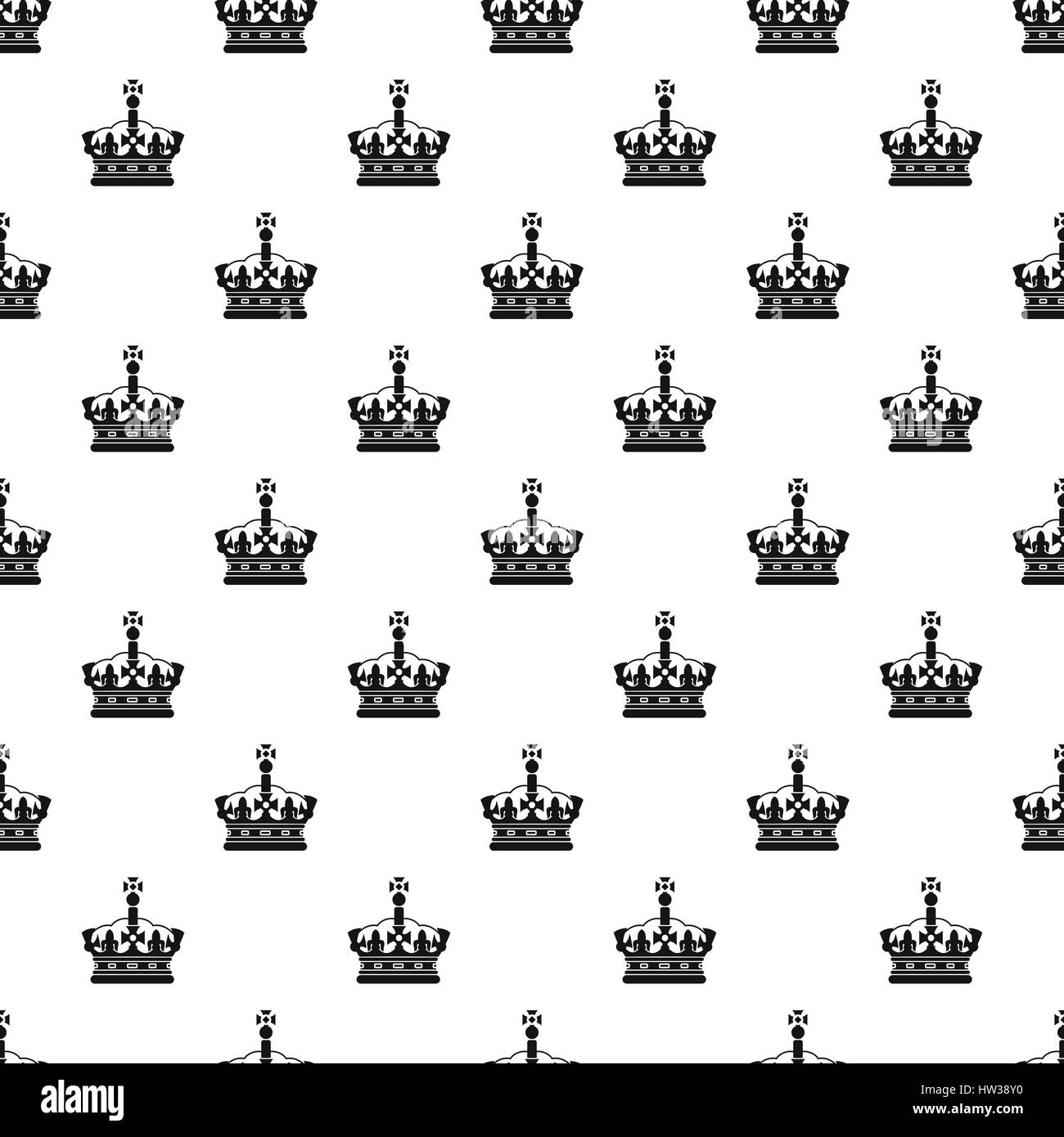 Uk coronation crown Stock Vector Images - Alamy