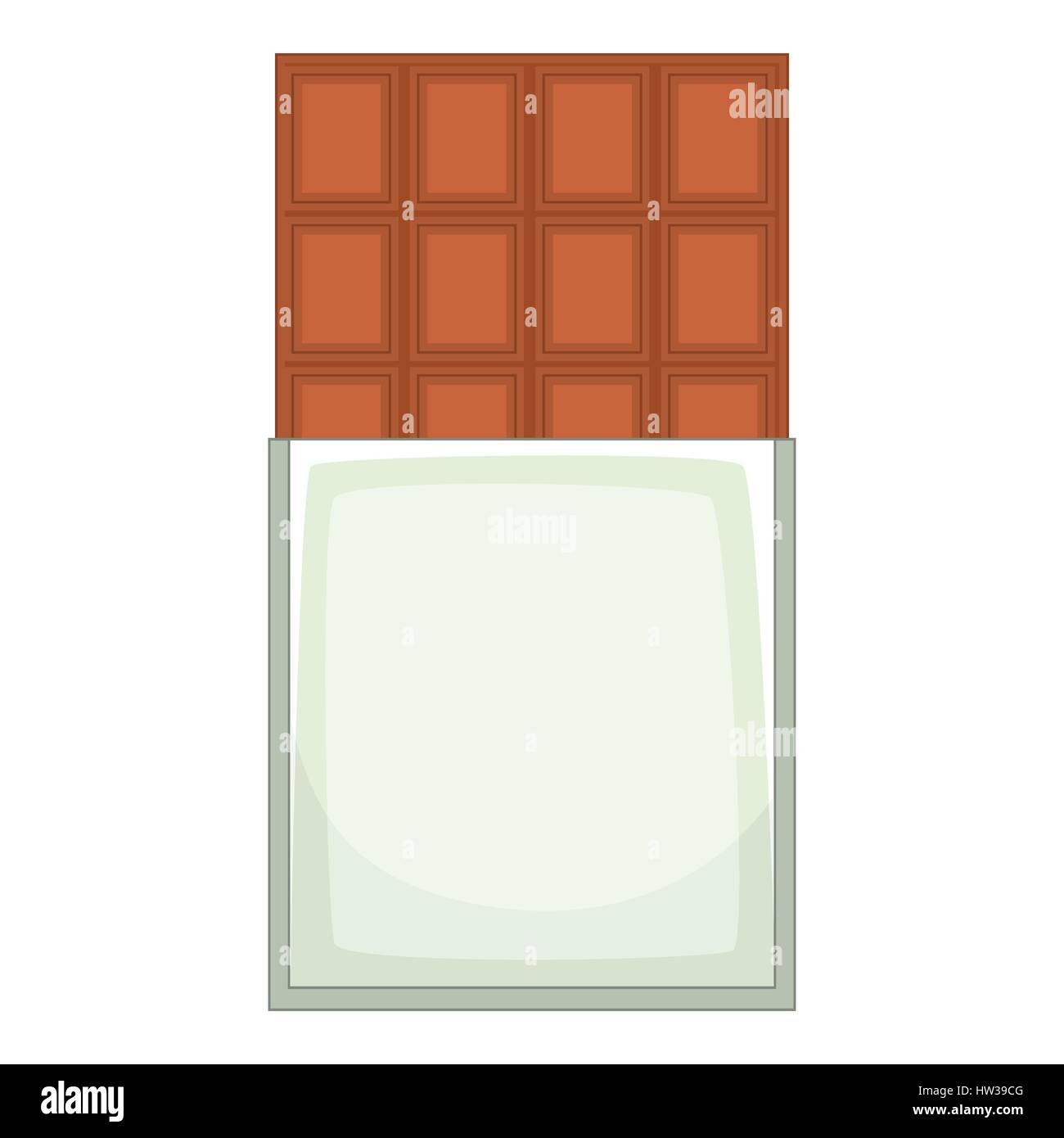 Chocolate icon, cartoon style Stock Vector Image & Art - Alamy