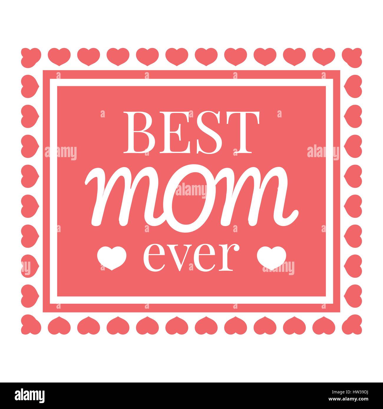 Best mom card icon, cartoon style Stock Vector Image & Art - Alamy