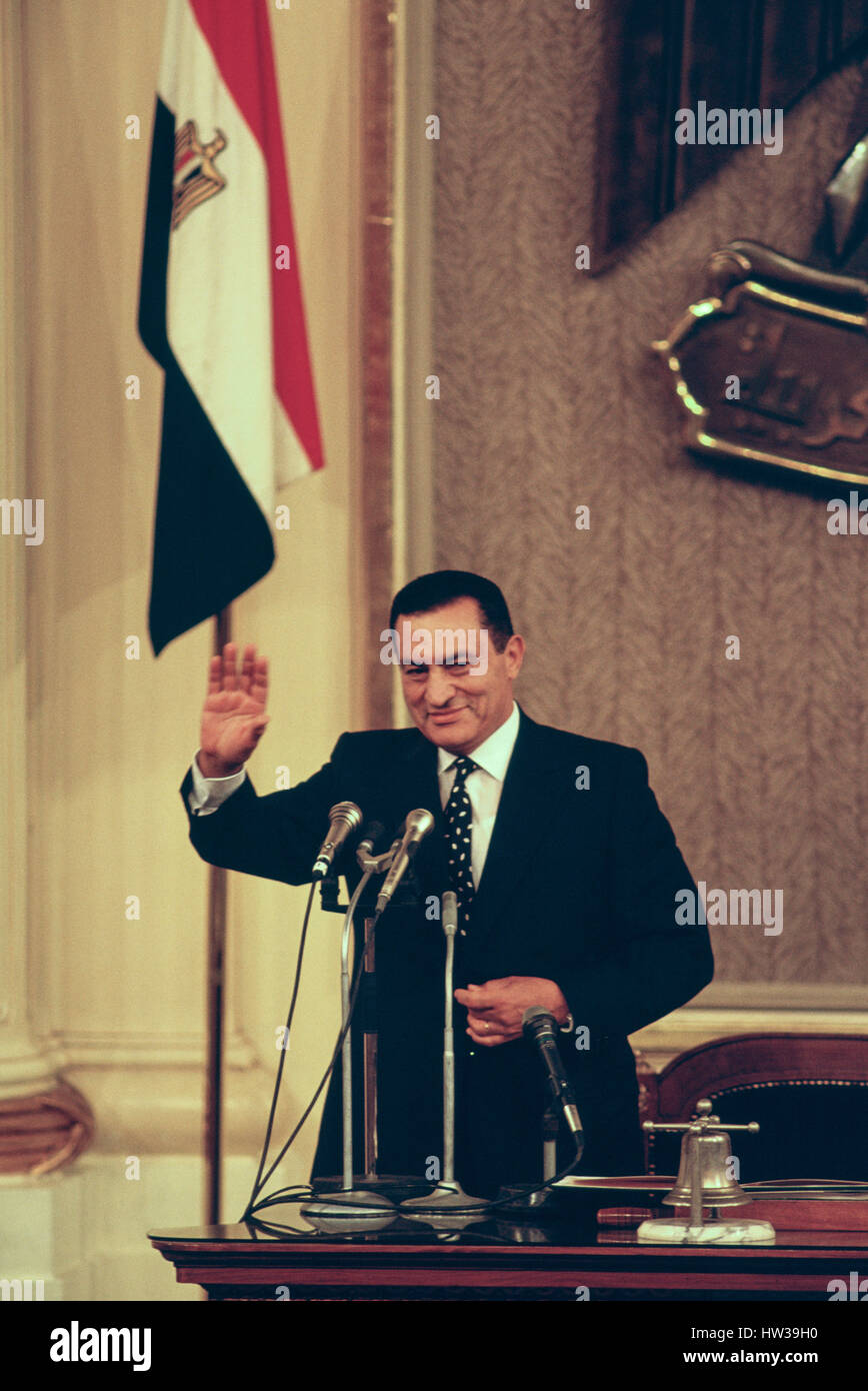 Egypt president 1981 2011 hi-res stock photography and images - Alamy