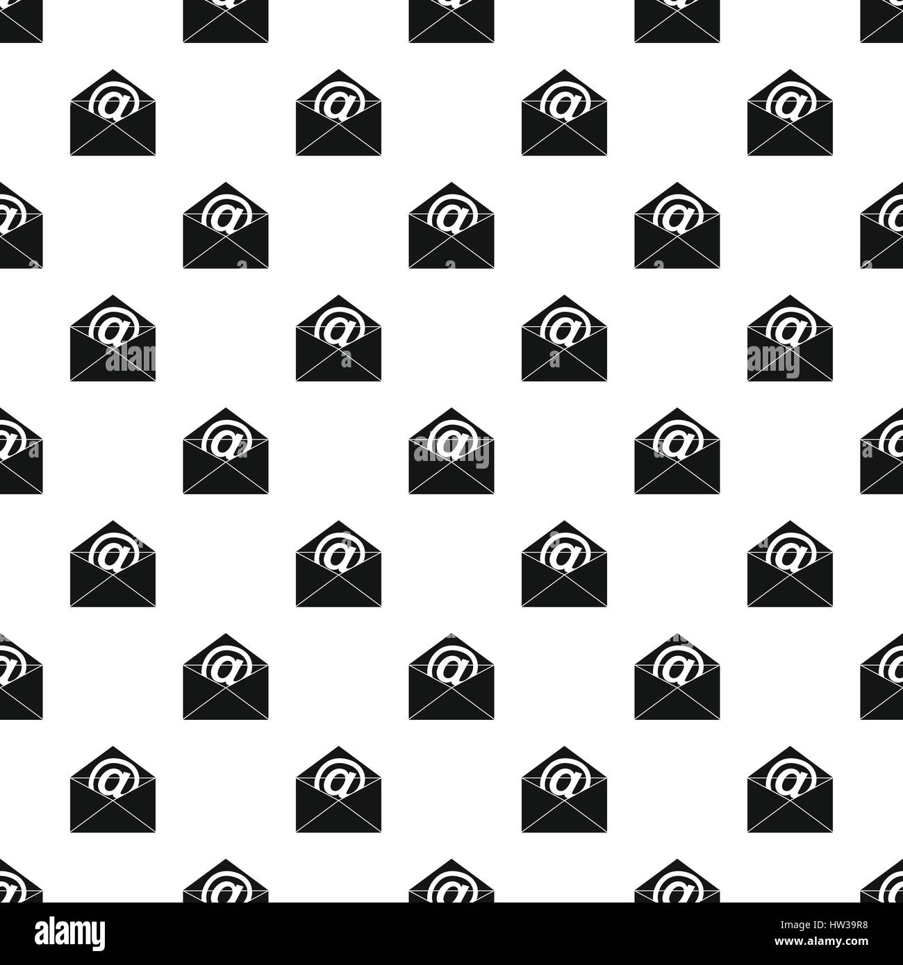 E-mail pattern, simple style Stock Vector Image & Art - Alamy