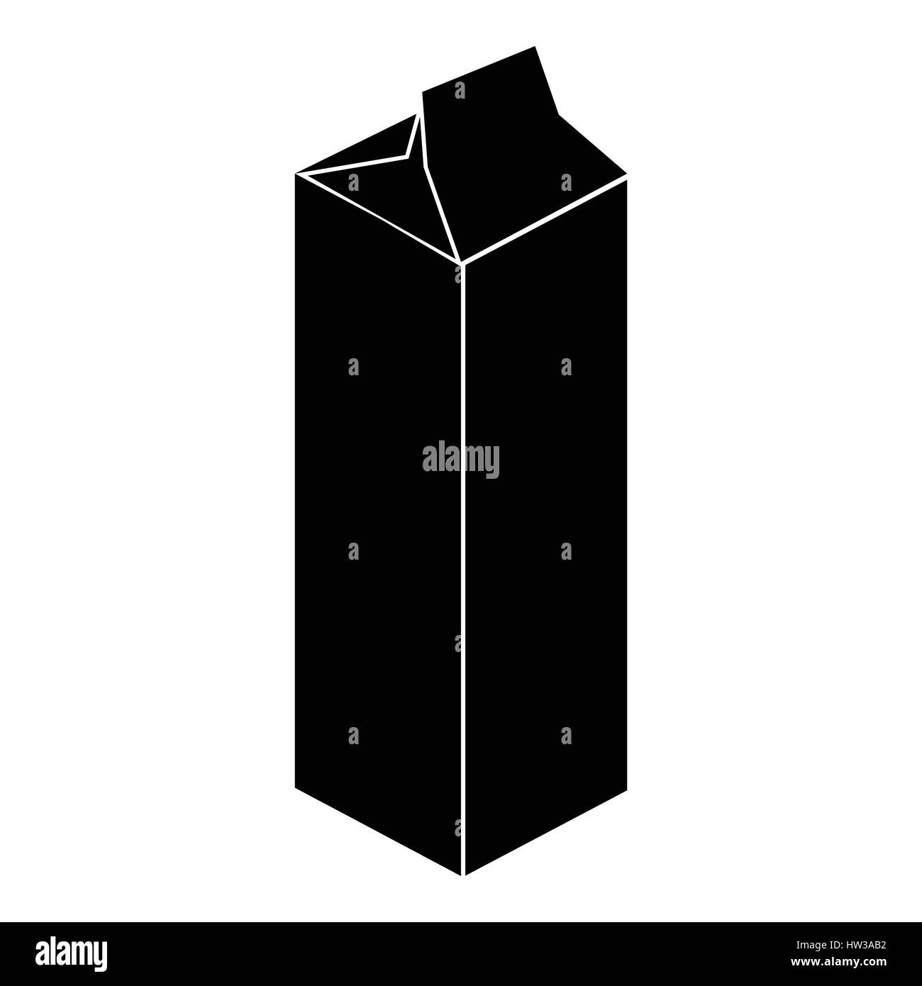 Paper package icon, simple style Stock Vector Image & Art - Alamy