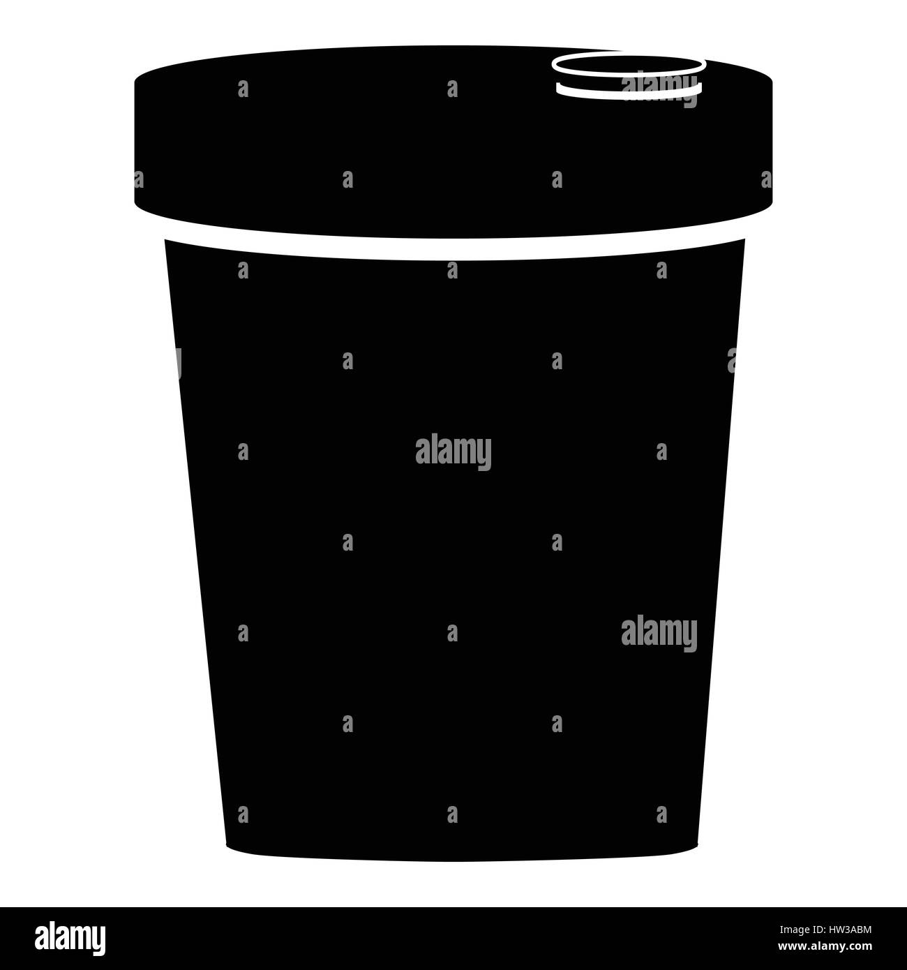 Paper glass icon, simple style Stock Vector Image & Art - Alamy