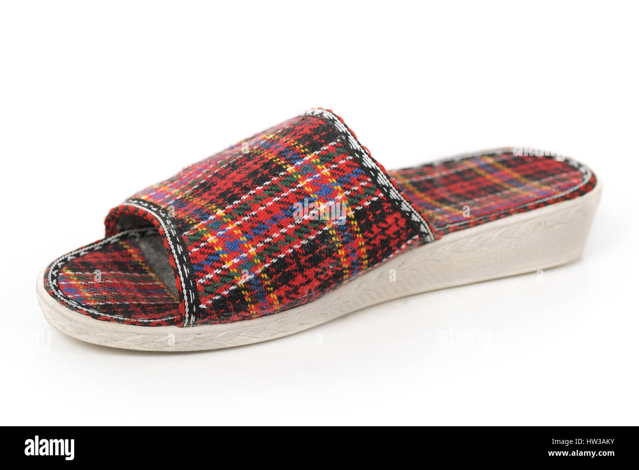 Slipper isolated on white background Stock Photo - Alamy