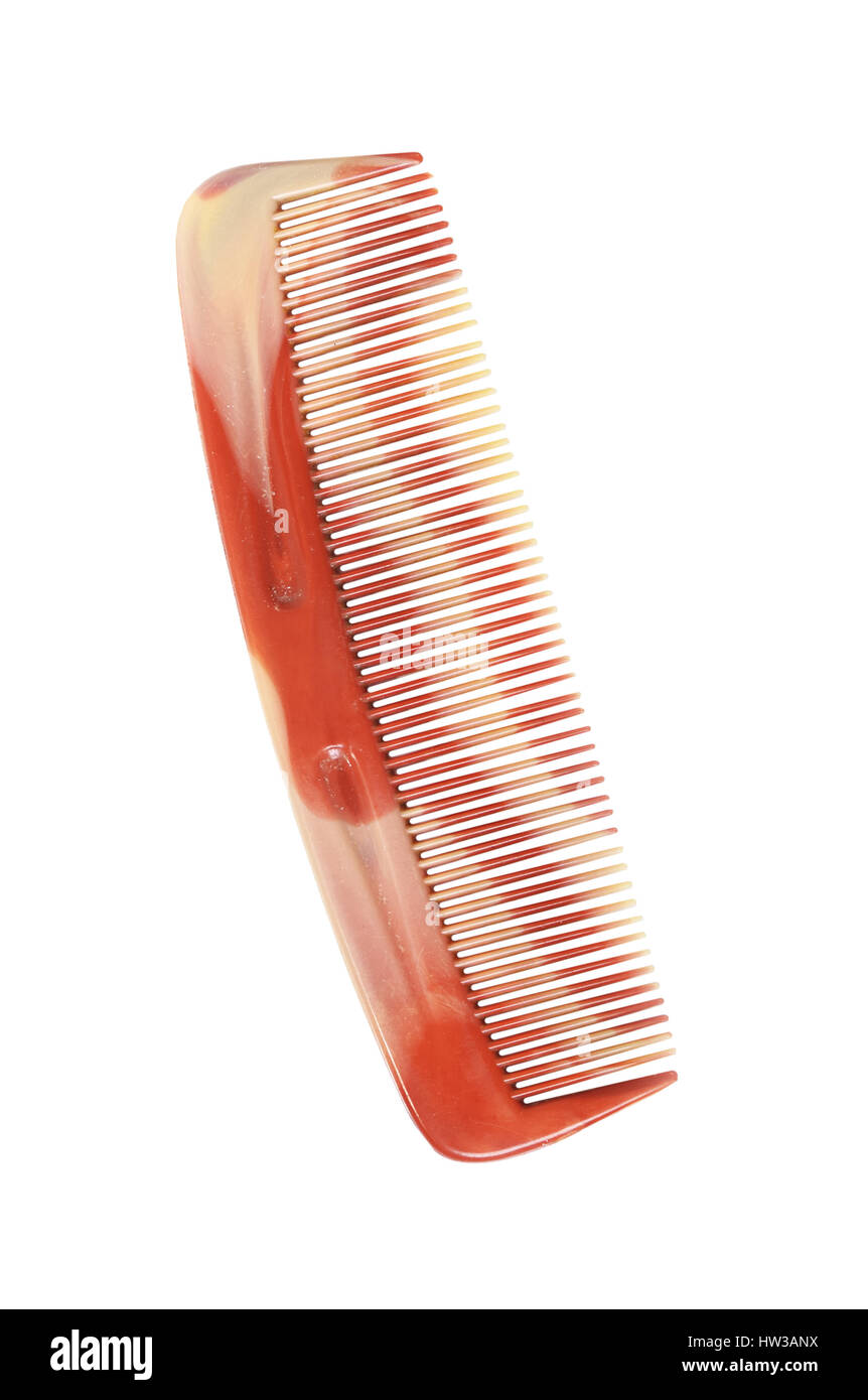 Comb isolated on white Stock Photo - Alamy