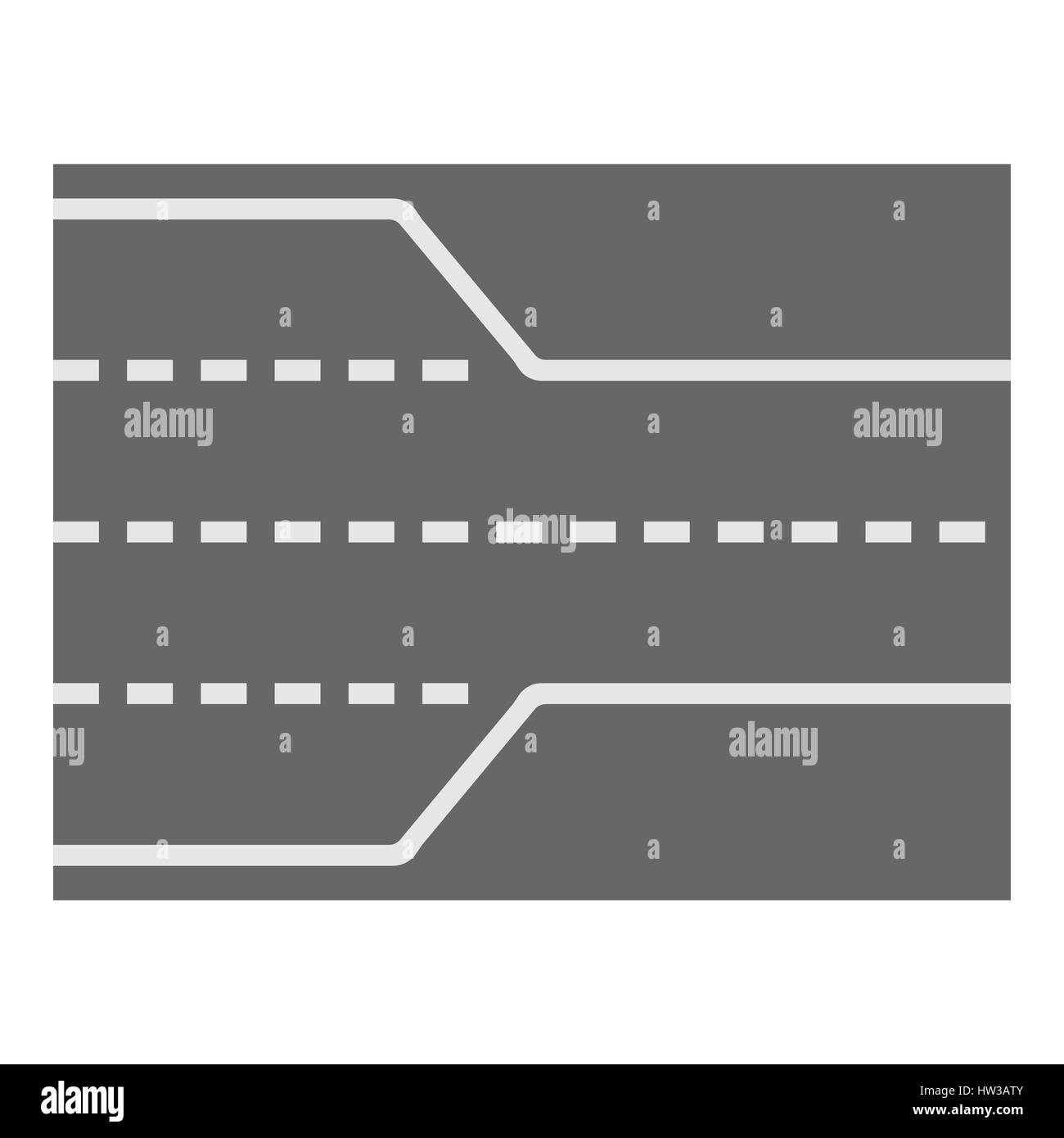 Street road icon, cartoon style Stock Vector Image & Art - Alamy