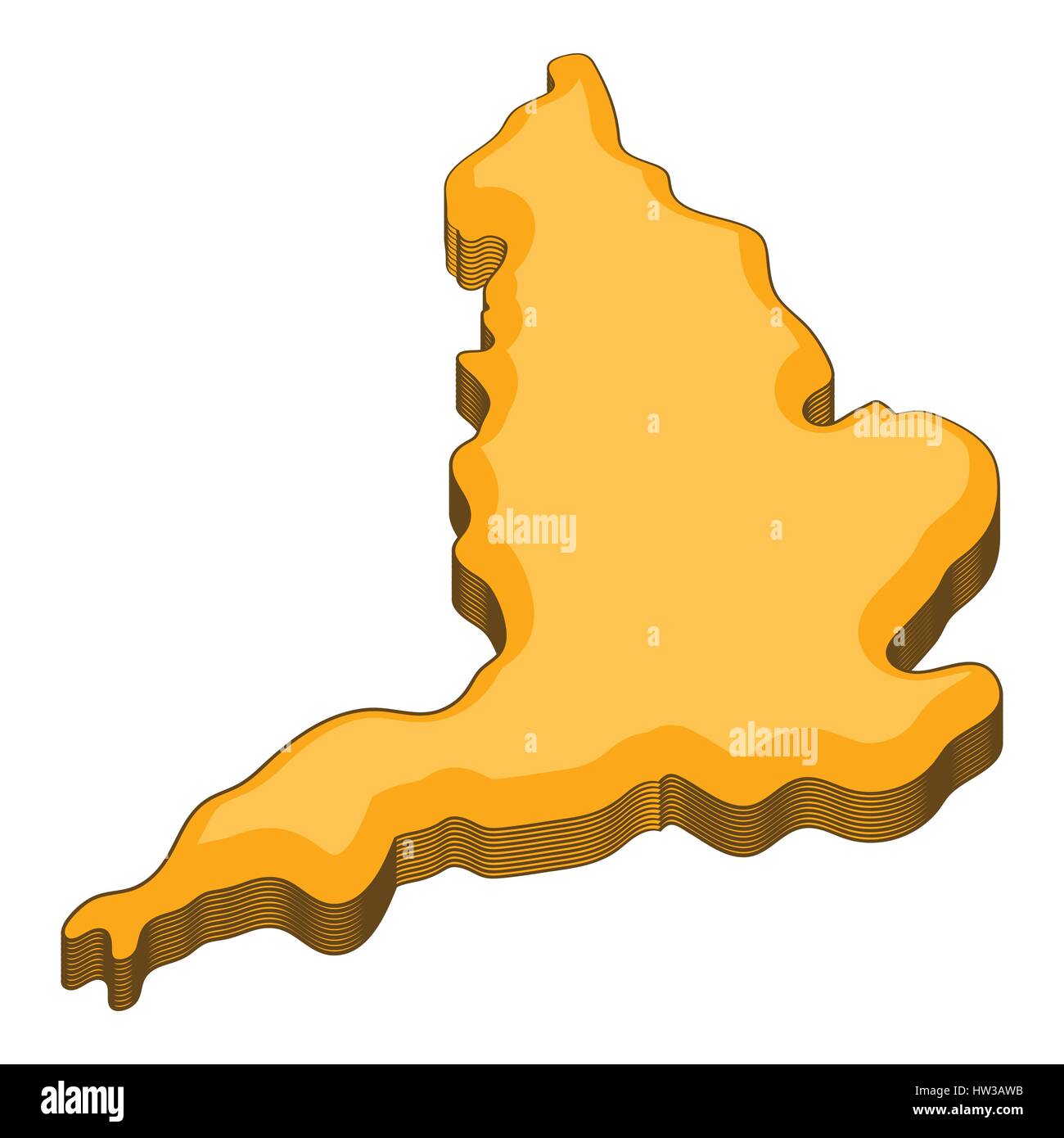 Map of United Kingdom icon, cartoon style Stock Vector Image & Art - Alamy