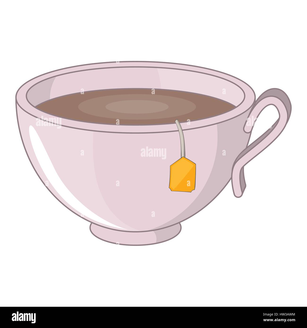 The full english cartoon Cut Out Stock Images & Pictures - Alamy