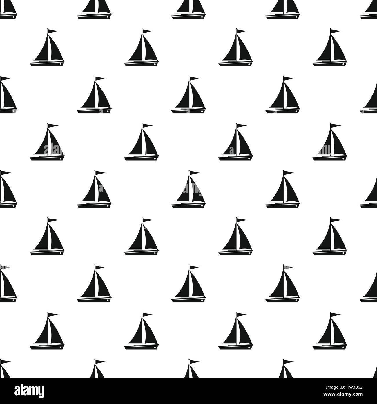 Modern boat sails Stock Vector Images - Alamy