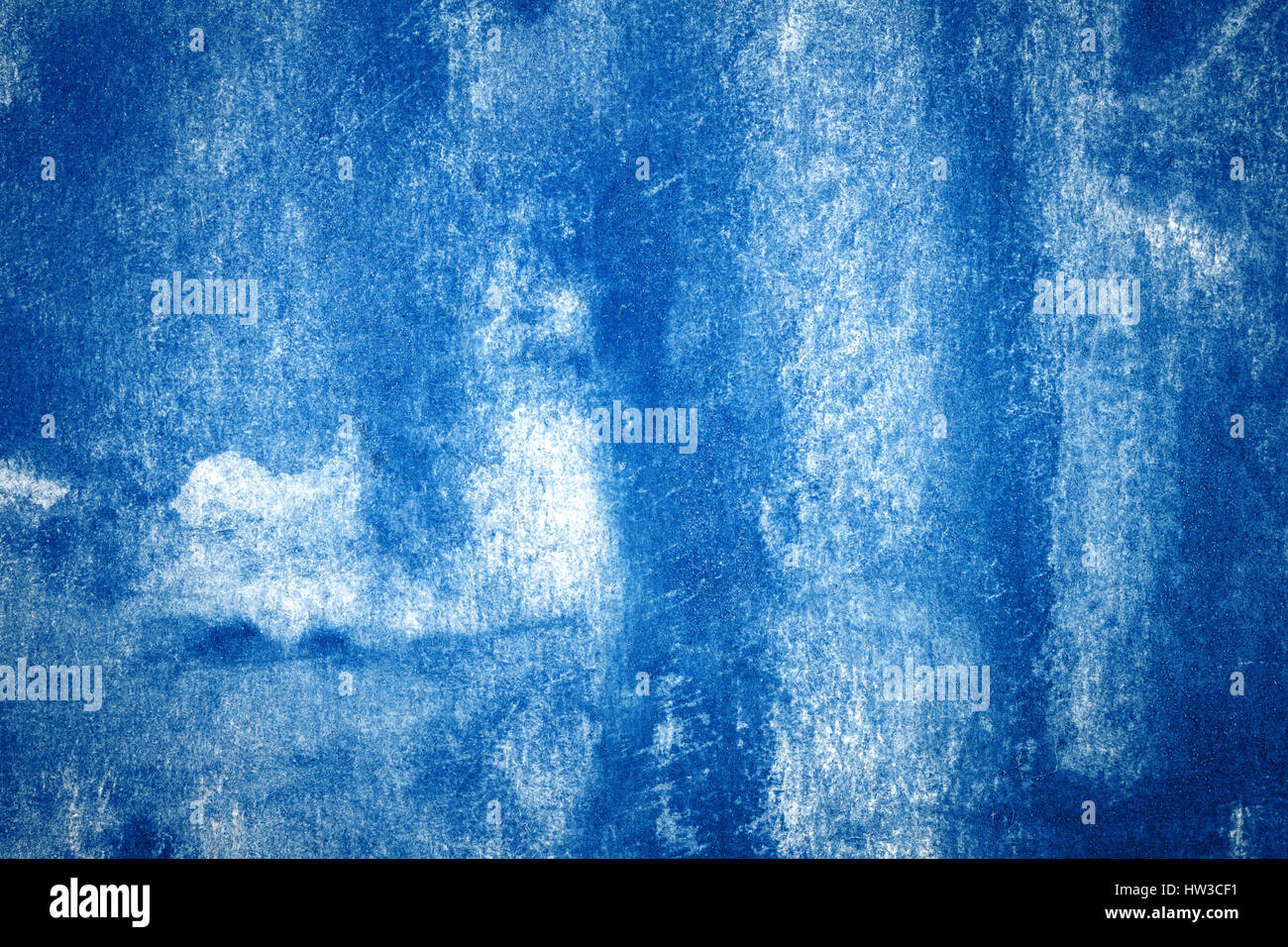 Abstract hand drawn blue watercolor paints background Stock Photo - Alamy