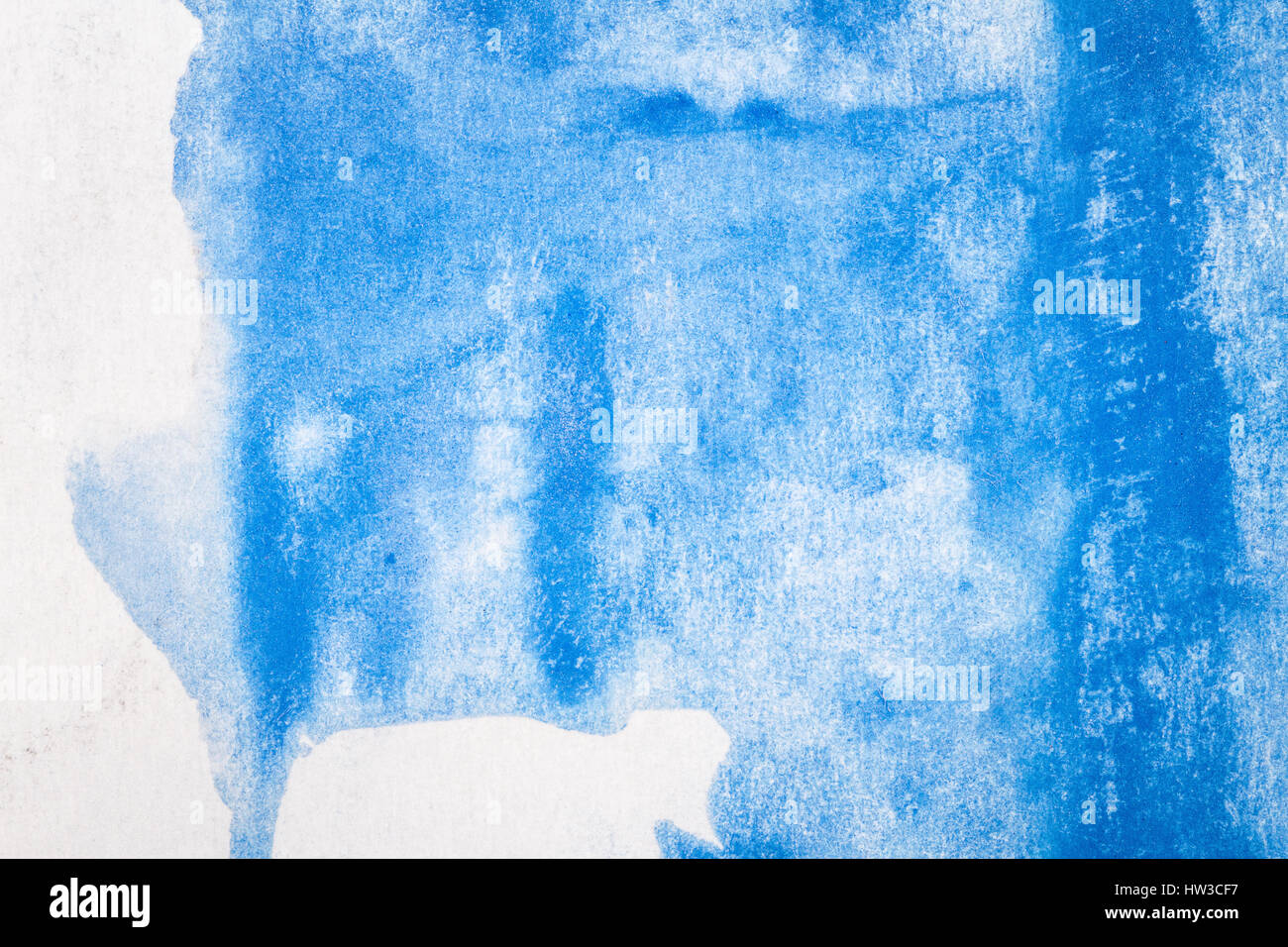 Abstract hand drawn blue watercolor paints background Stock Photo - Alamy
